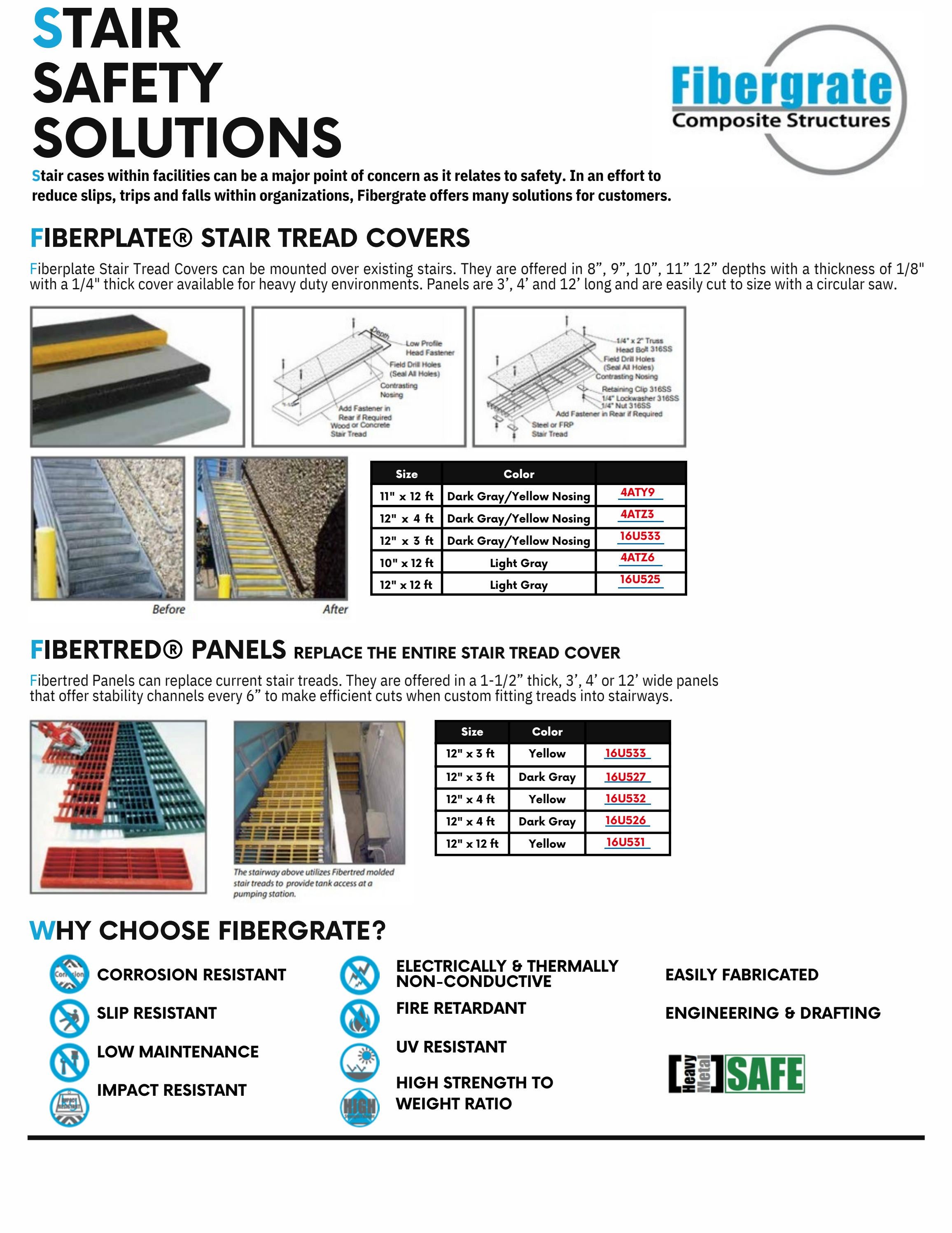 Fibergrate: Stair Safety Solutions by ISI Marketing Portal - Issuu