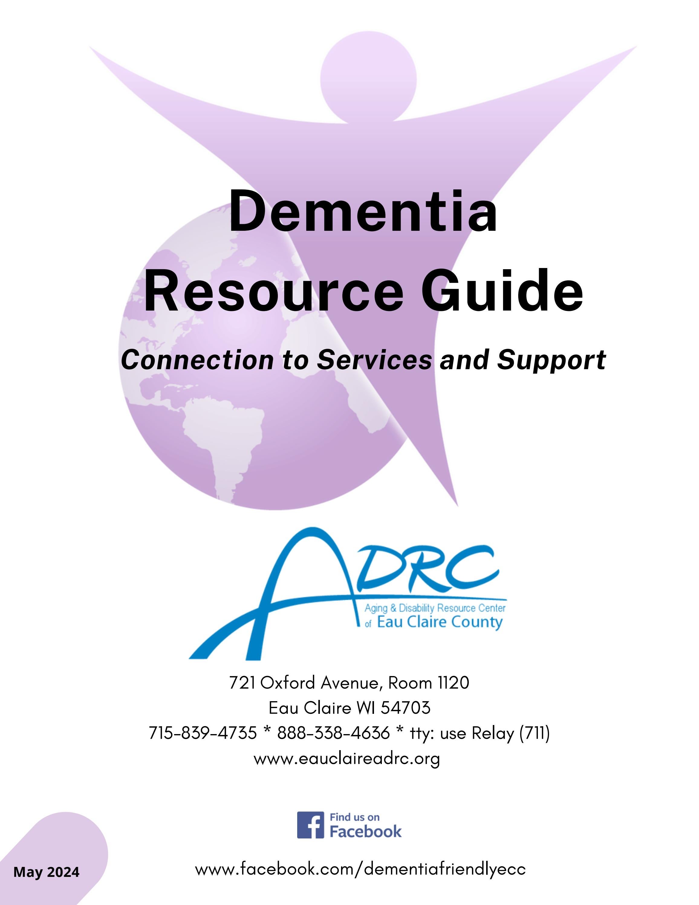 ADRC Dementia Care Resource Guide 2024 by ADRC Eau Claire County - Issuu