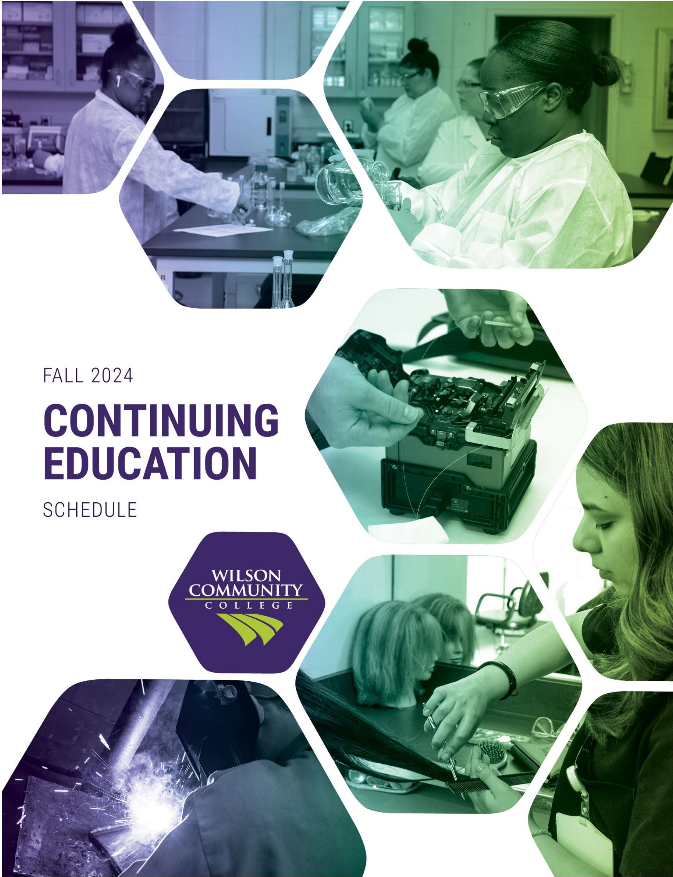 Fall 2024 Continuing Education Schedule by wilsoncc - Issuu