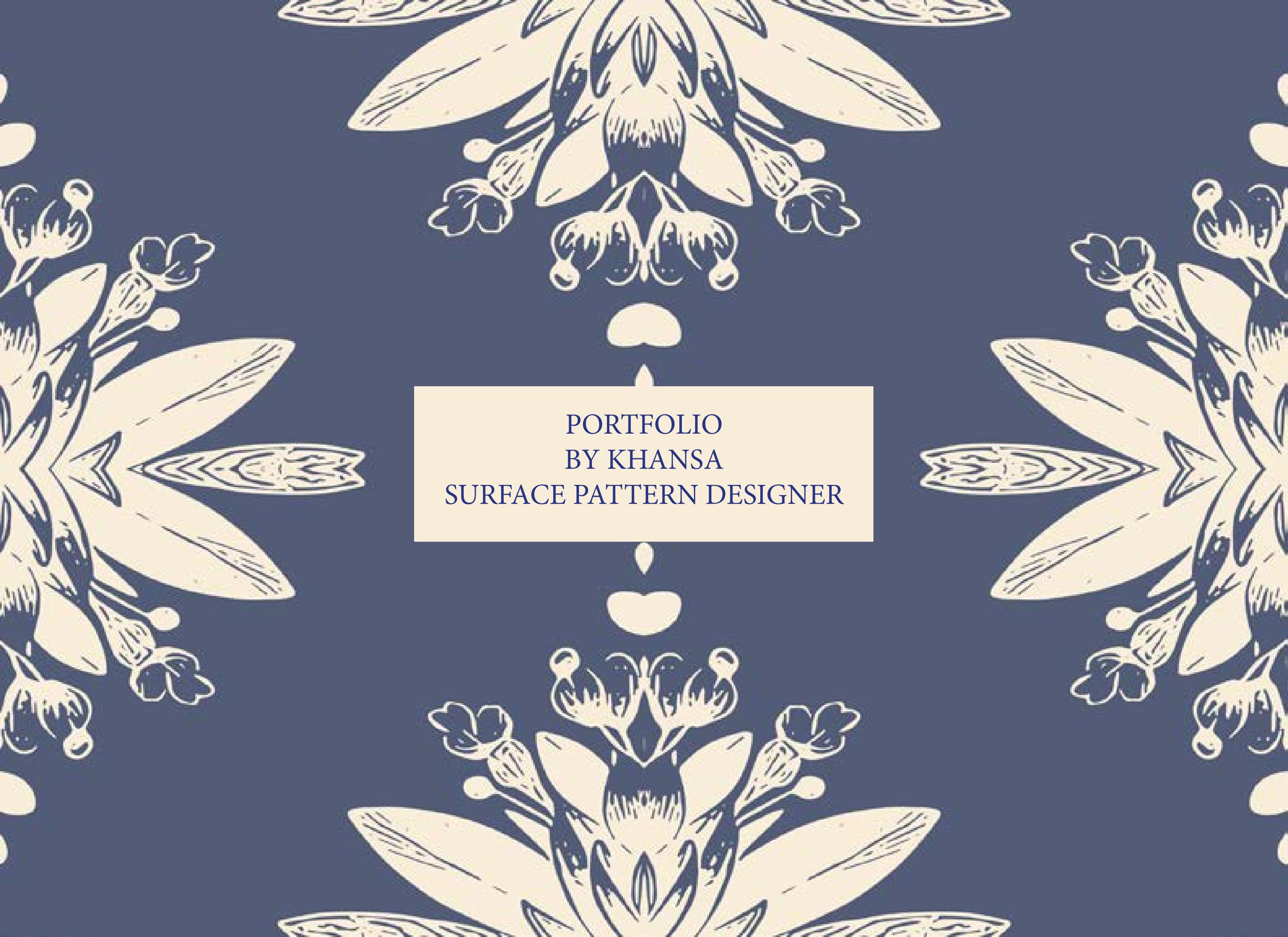 Surface Pattern Designer Portfolio by khansaasad - Issuu