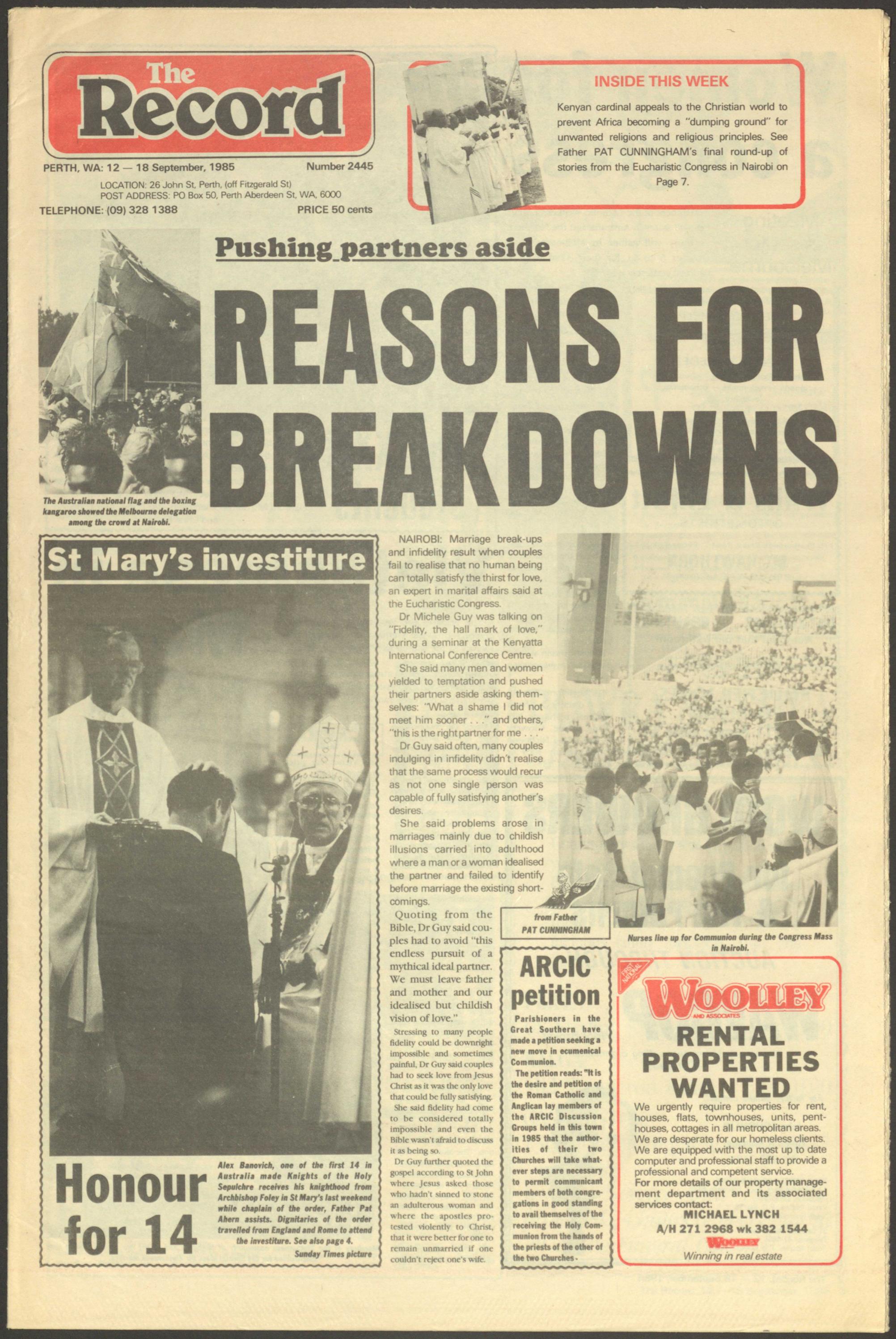 The Record Newspaper 12 September 1985 by The Record - Issuu