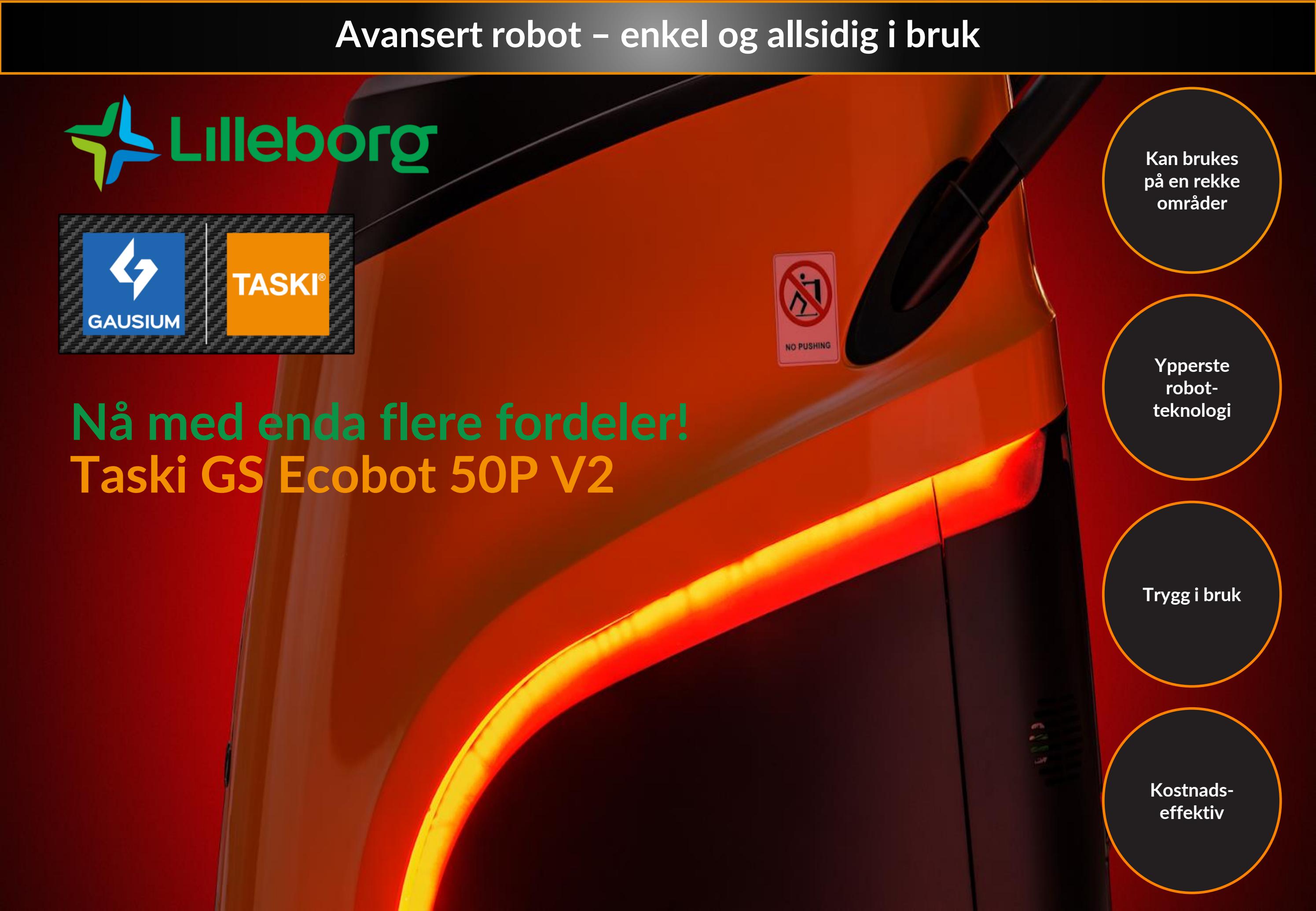 Taski Ecobot 50P V2 Brosjyre by Erik Tanche Nilssen AS - Issuu