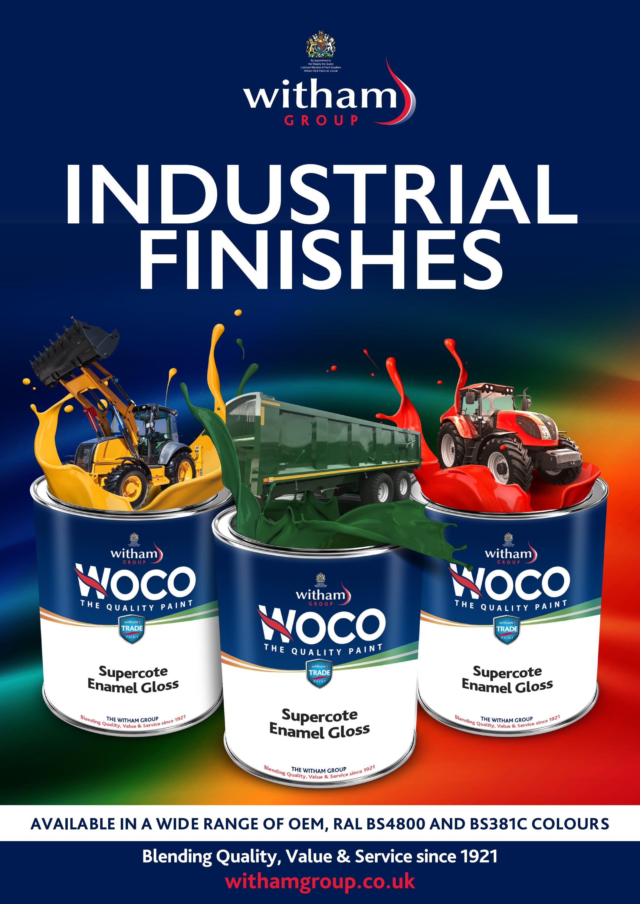 Industrial Finishes Product Brochure by withamgroup - Issuu