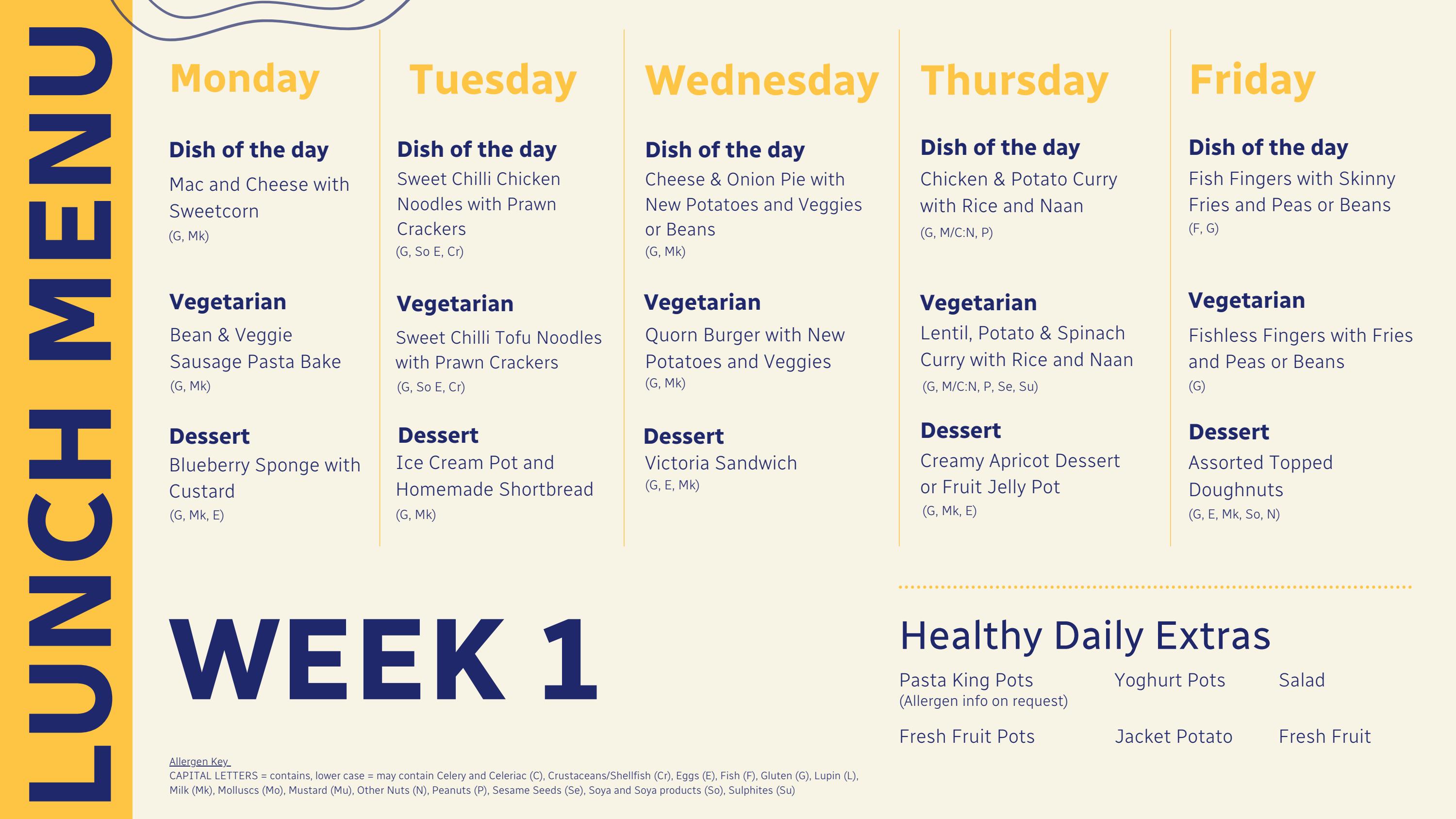 HGS Senior School Lunch Menu by Hulme Grammar School - Issuu