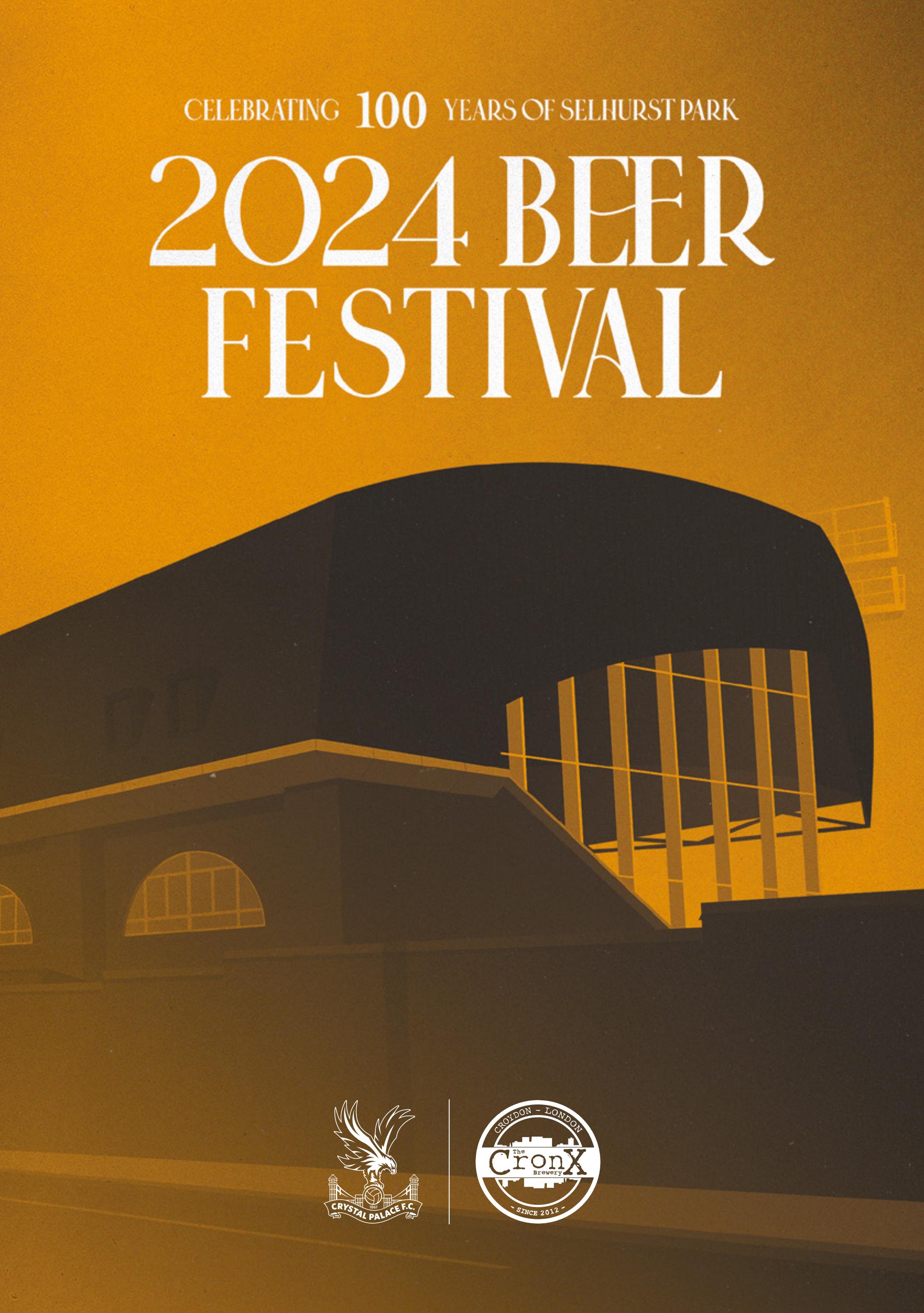 Crystal Palace Beer Festival programme 2024 by Crystal Palace F.C. - Issuu