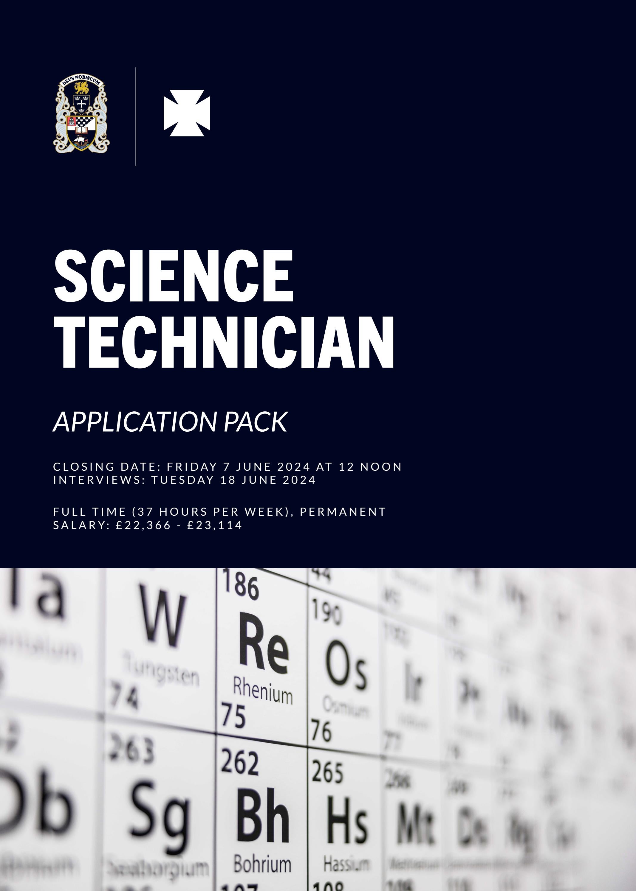 Science Technician Application Pack by methody - Issuu