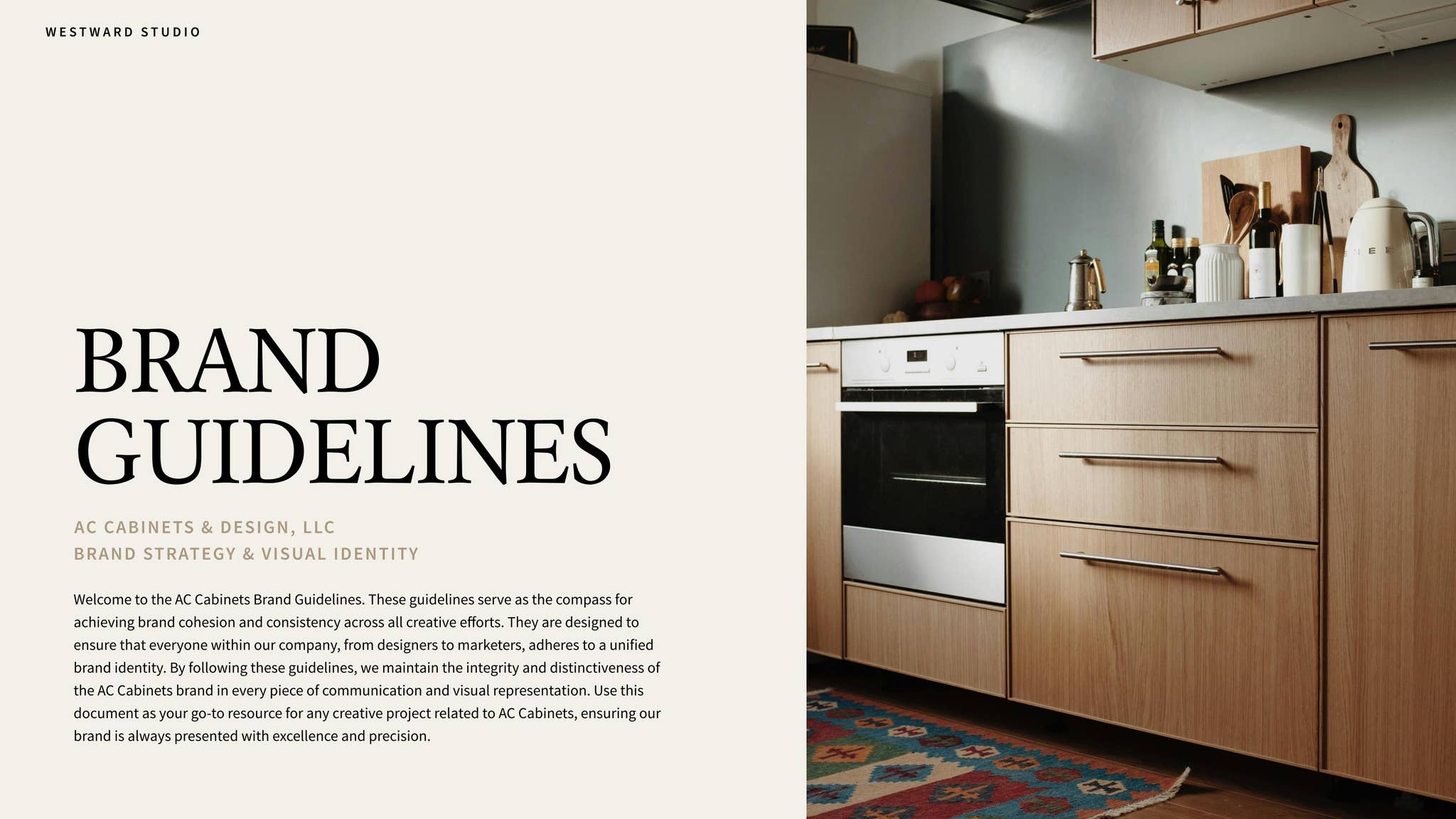 AC Cabinets & Design Initial Brand Guidelines by westwardstudio - Issuu
