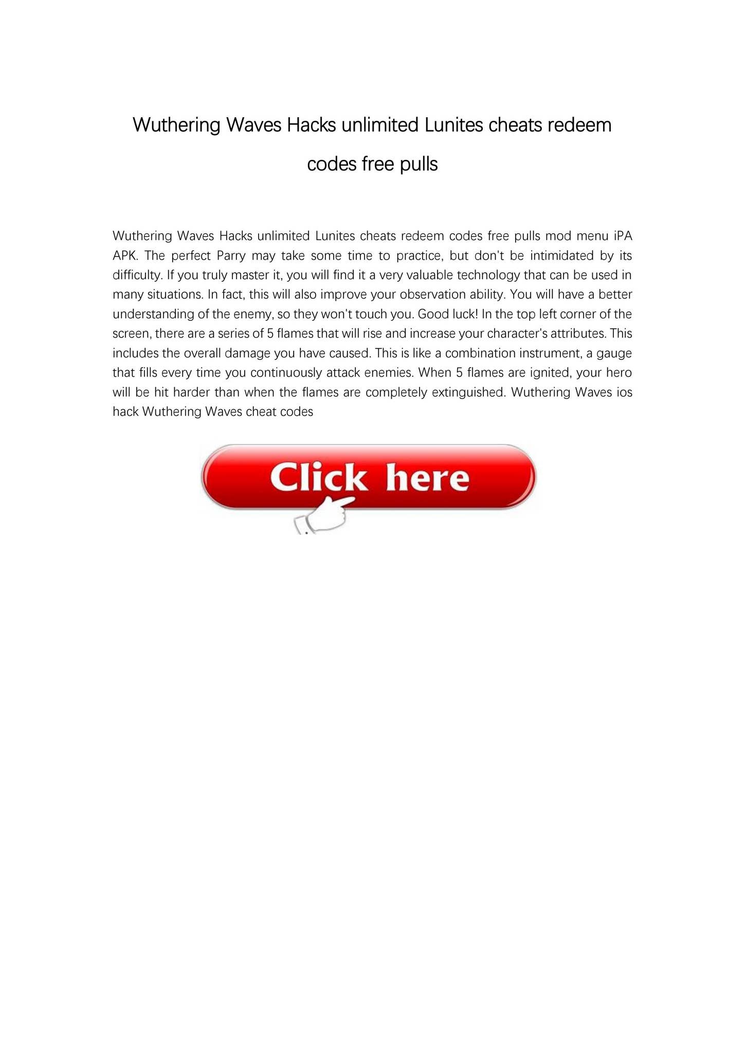 Wuthering Waves Hacks unlimited Lunites cheats redeem codes free pulls ...