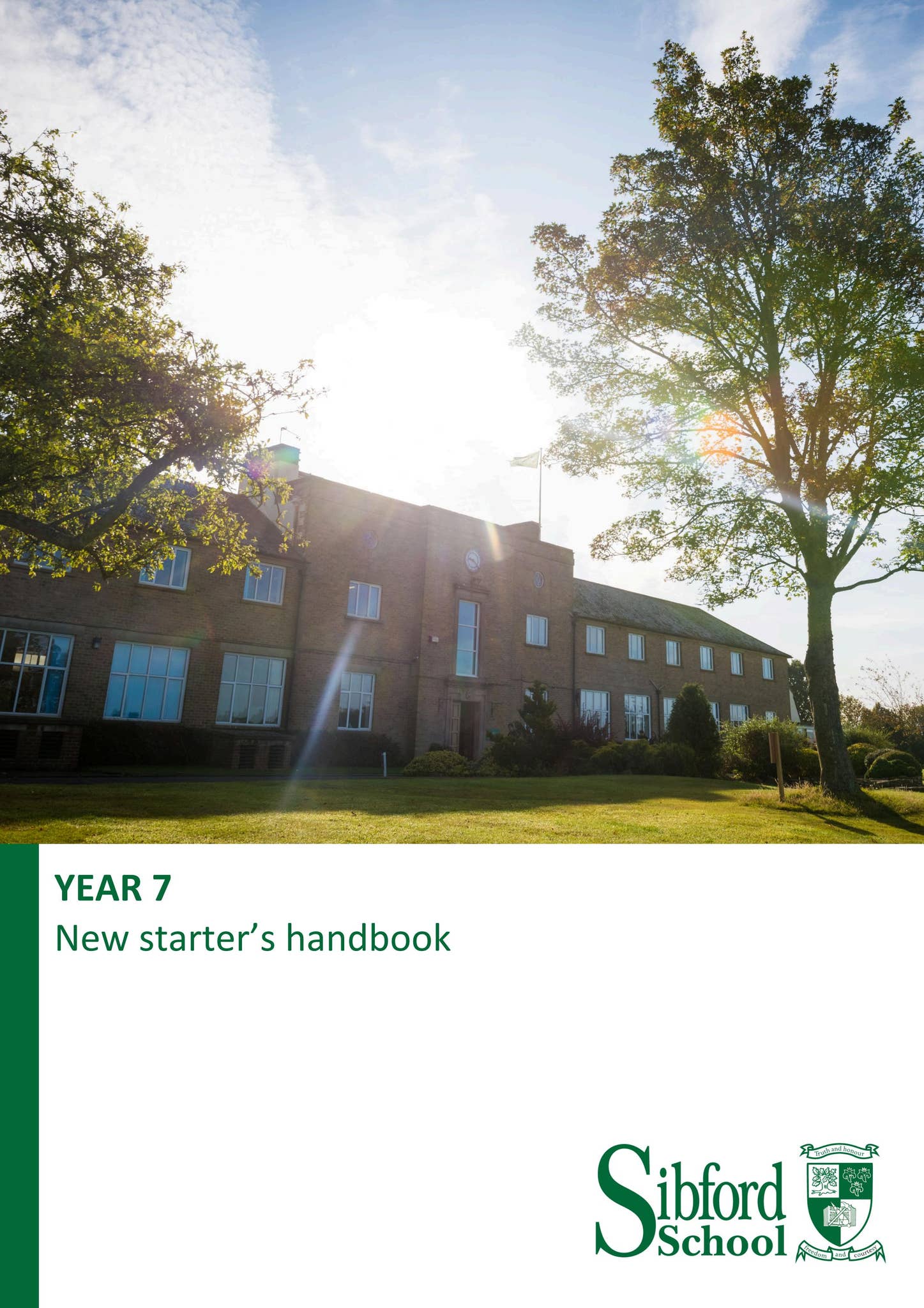Year 7 New Starter Booklet by Sibford - Issuu
