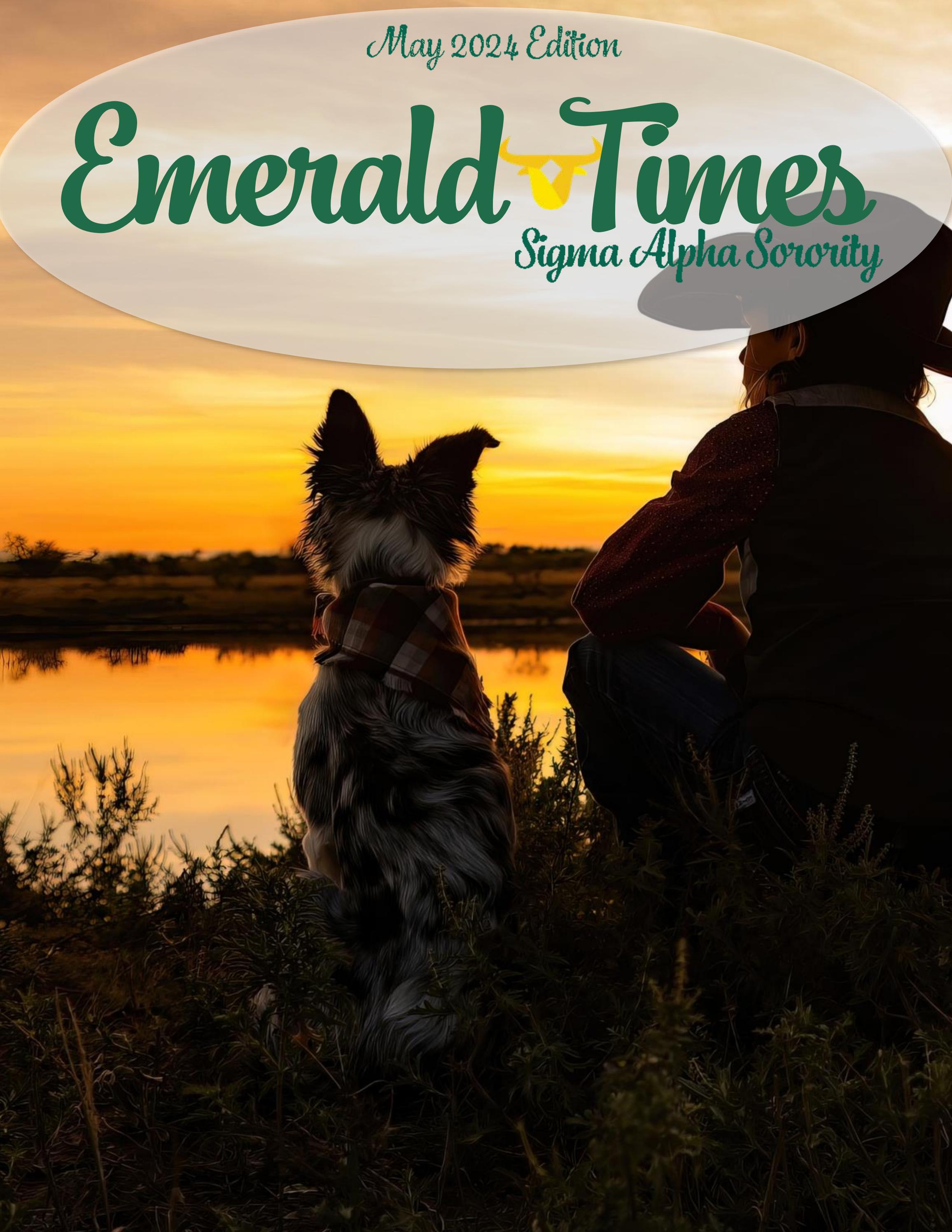 Emerald Times - May 2024 by Sigma Alpha Sorority - Issuu