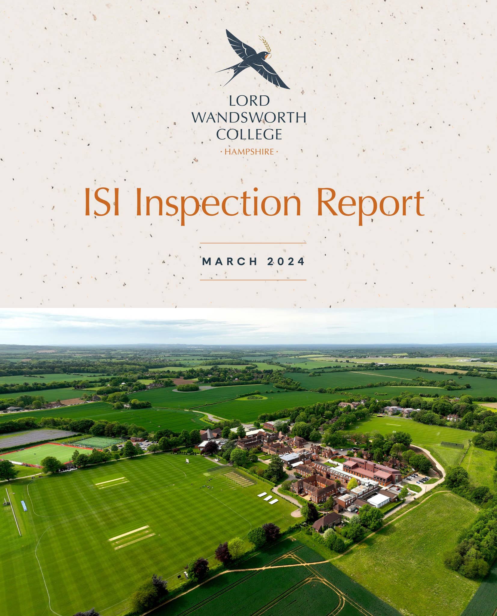 ISI Report - March 2024 by Lord Wandsworth College - Issuu