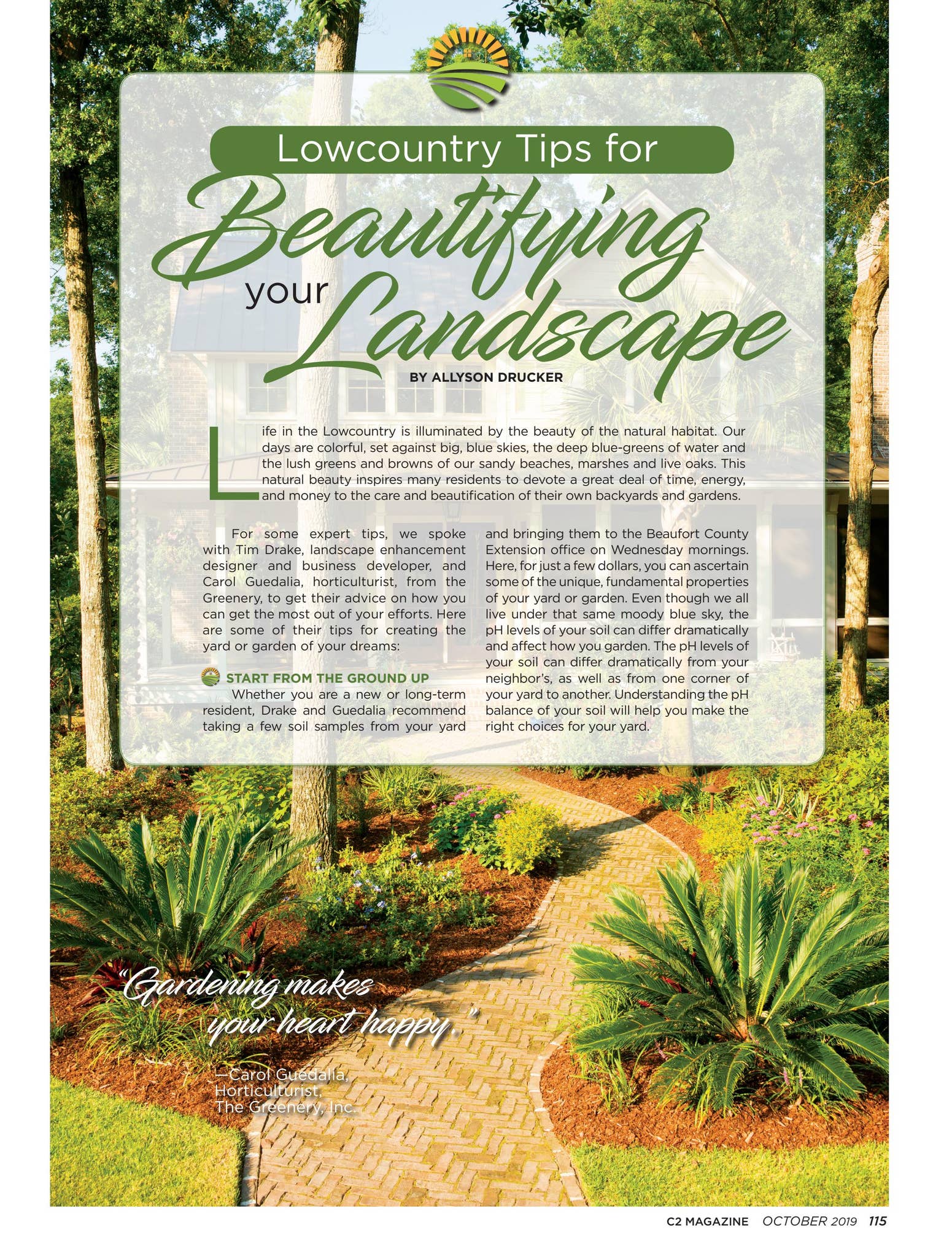 Celebrate Hilton Head_greenery tips by Sherman Studios - Issuu