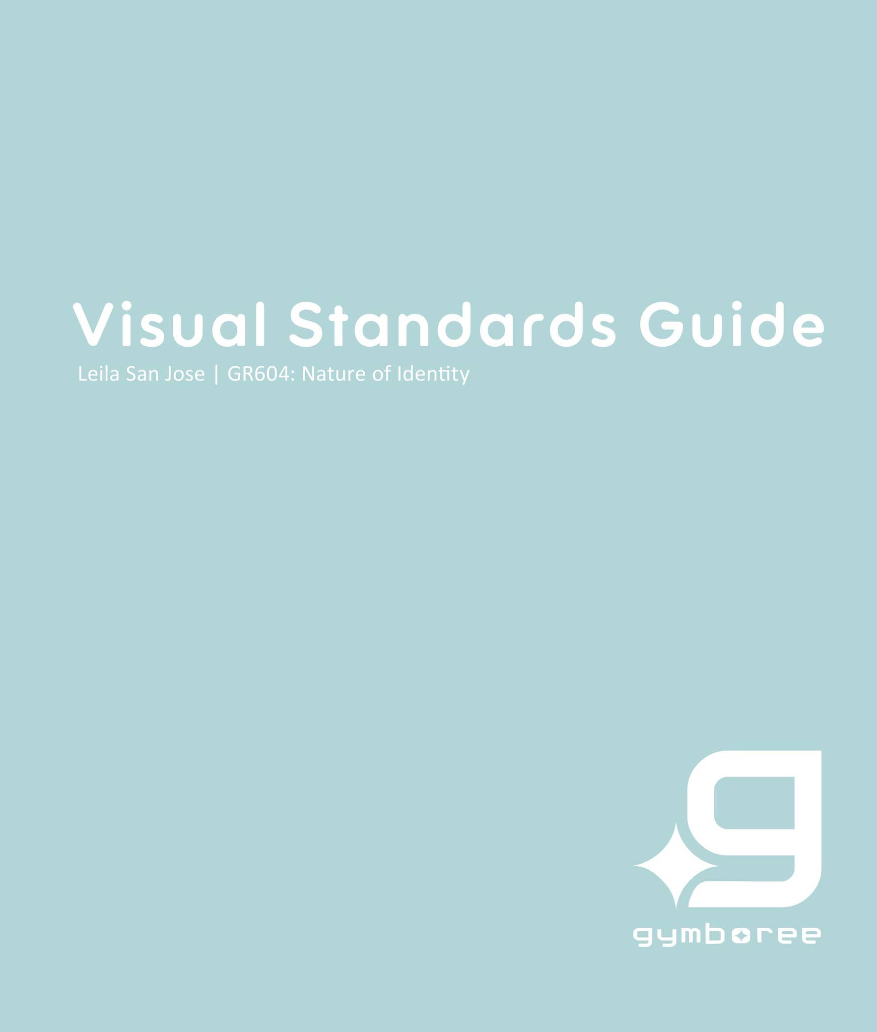 GR604 Gymboree Visual Standards Guide by Leila San Jose - Issuu