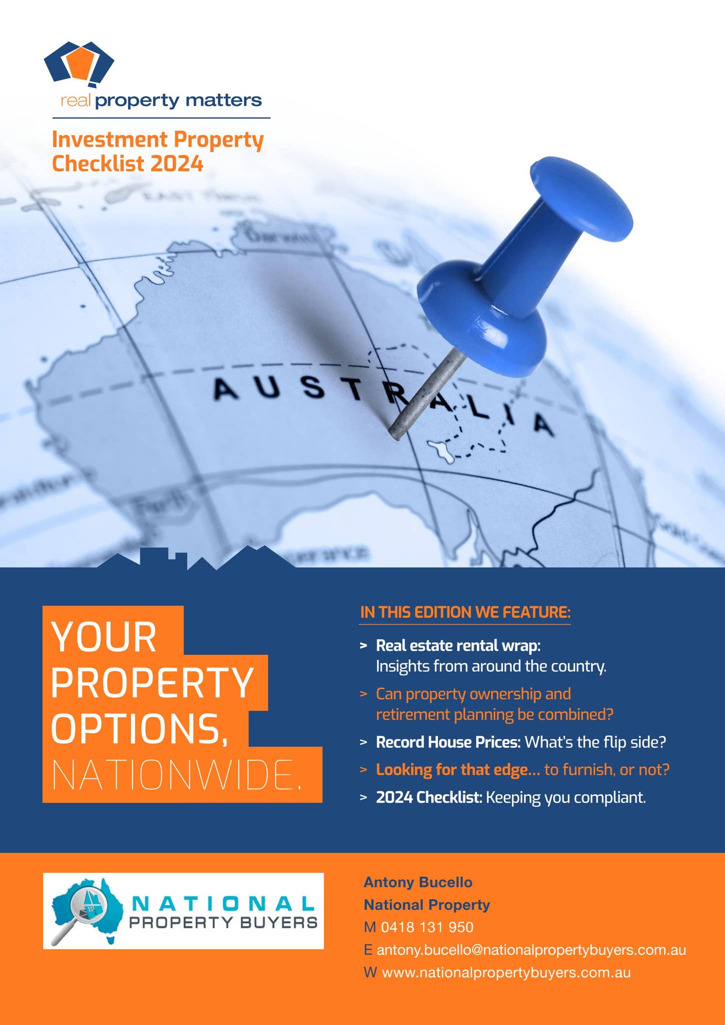 RPM Checklist Anthony Bucello by realpropertymatters - Issuu