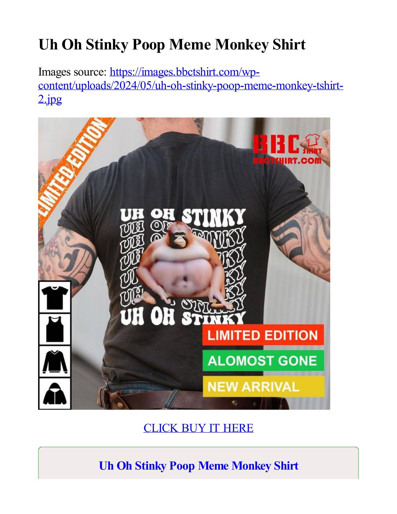 Uh Oh Stinky Poop Meme Monkey Shirt by bbctshirt - Issuu