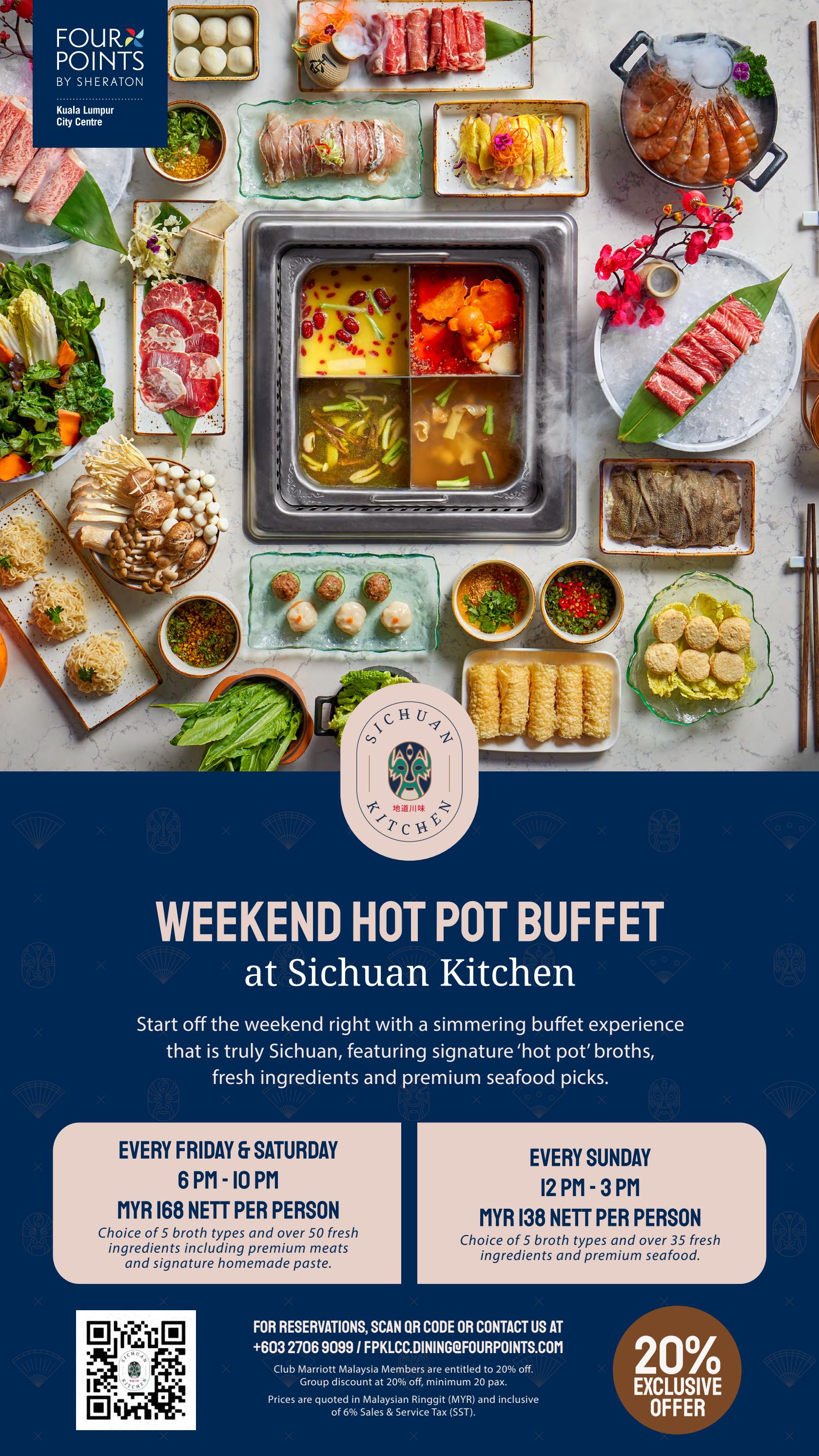 e-Flyer: Weekend Hot Pot Buffet at Sichuan Kitchen by Four Points by ...