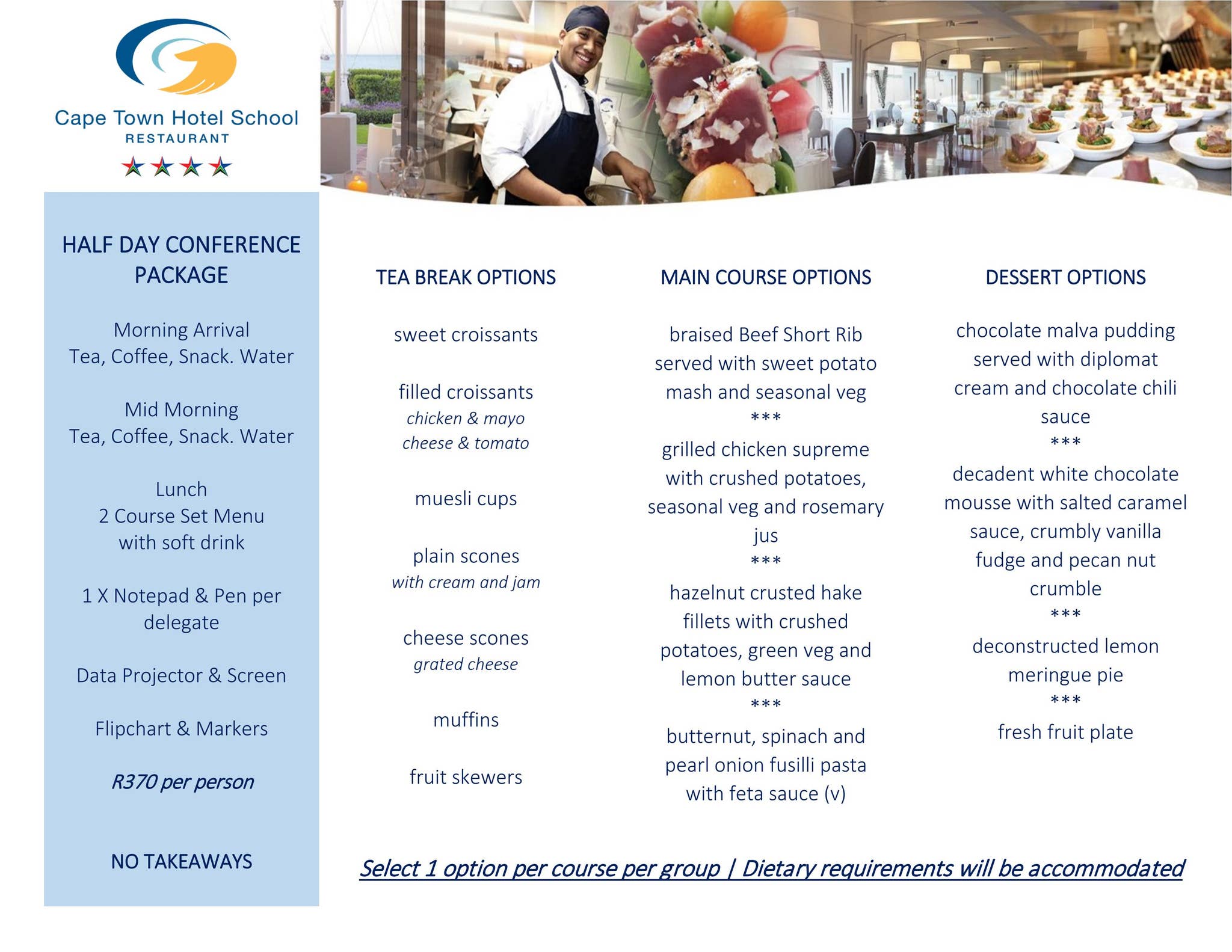 Half Day Conference Package by Cape Peninsula University of Technology ...