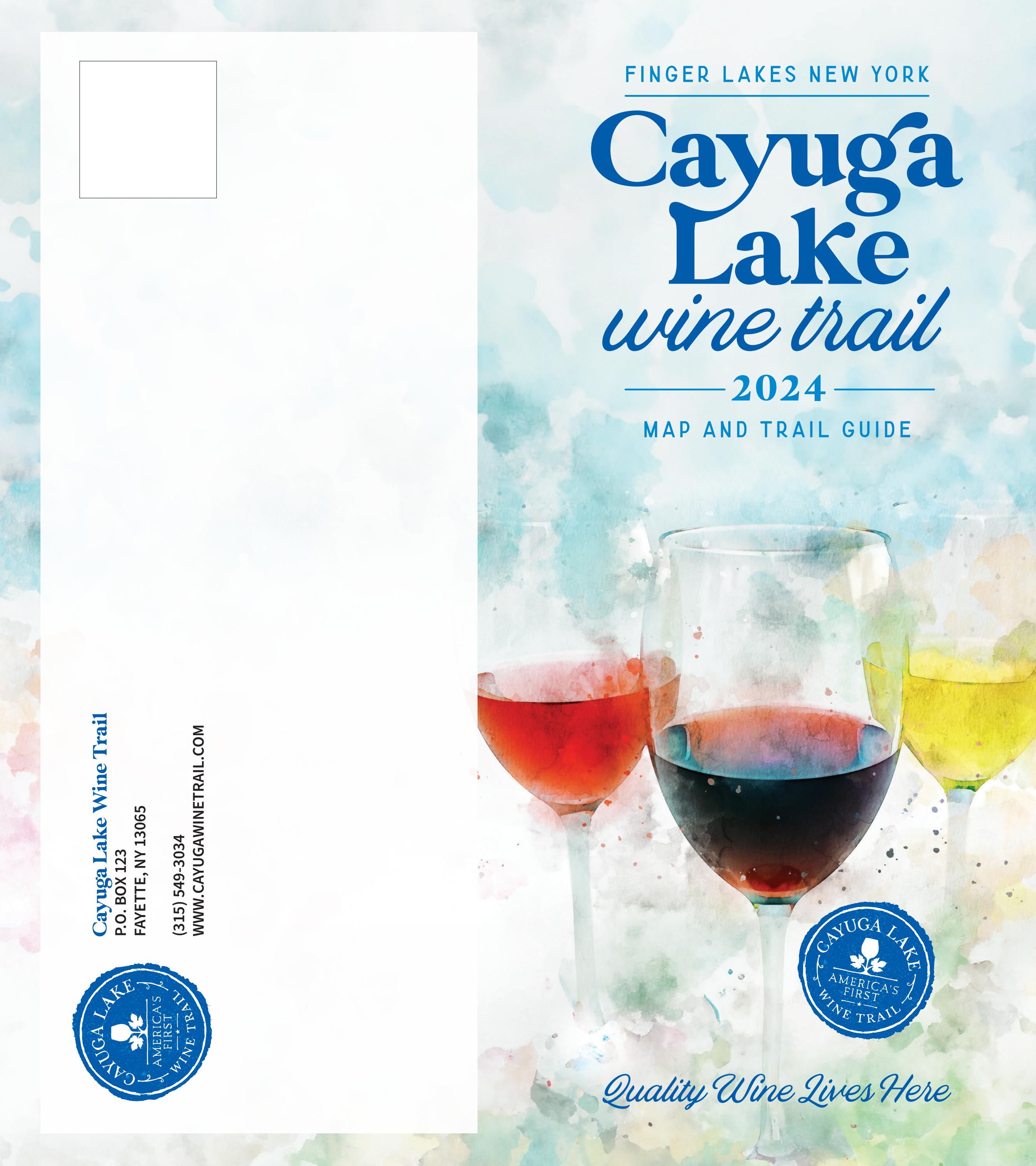 2024 Cayuga Lake Wine Trail Map & Guide by Info Cayuga (Katherine Chase ...