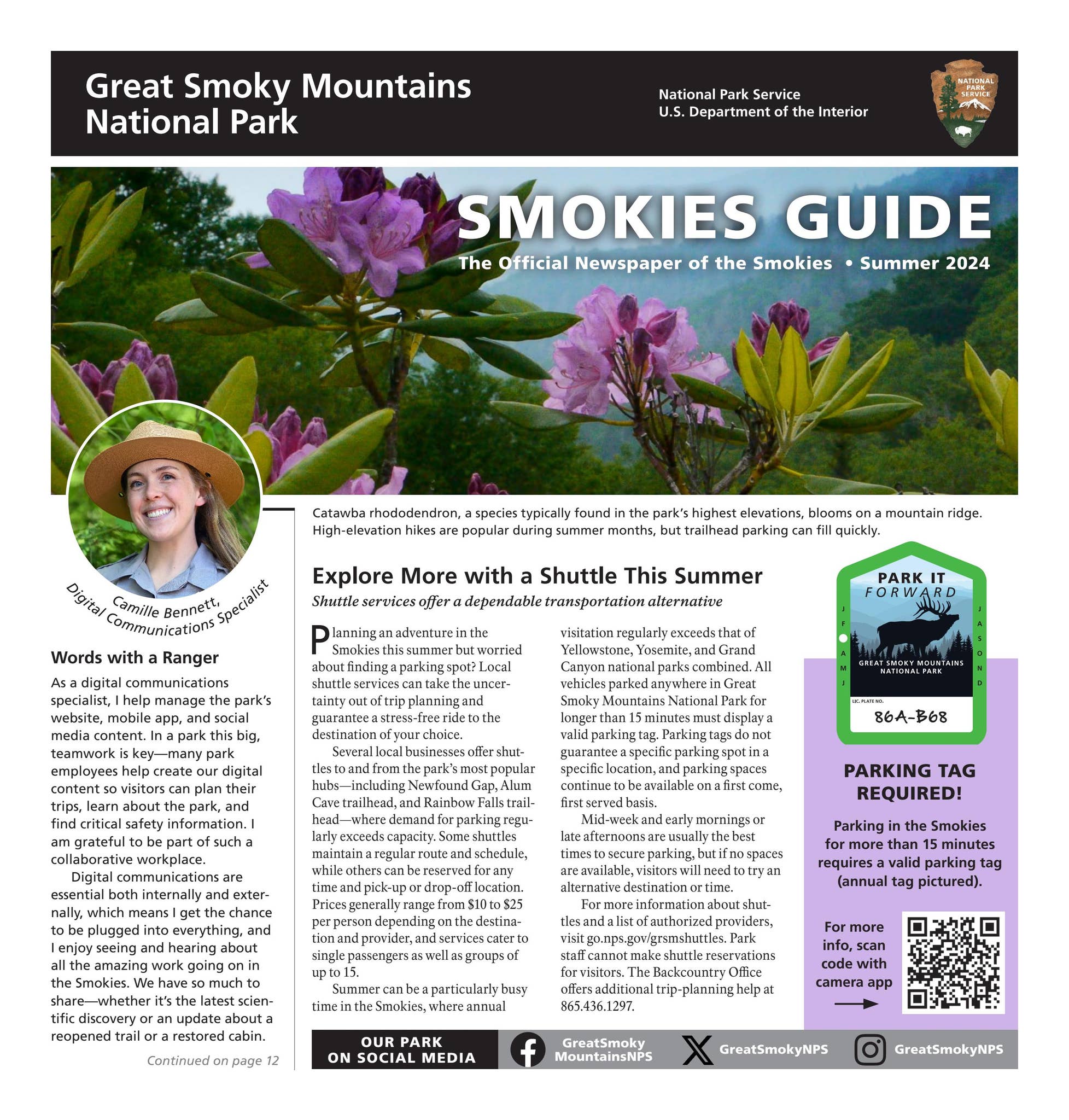2024 Summer Smokies Guide Newspaper by Smokies Life - Issuu
