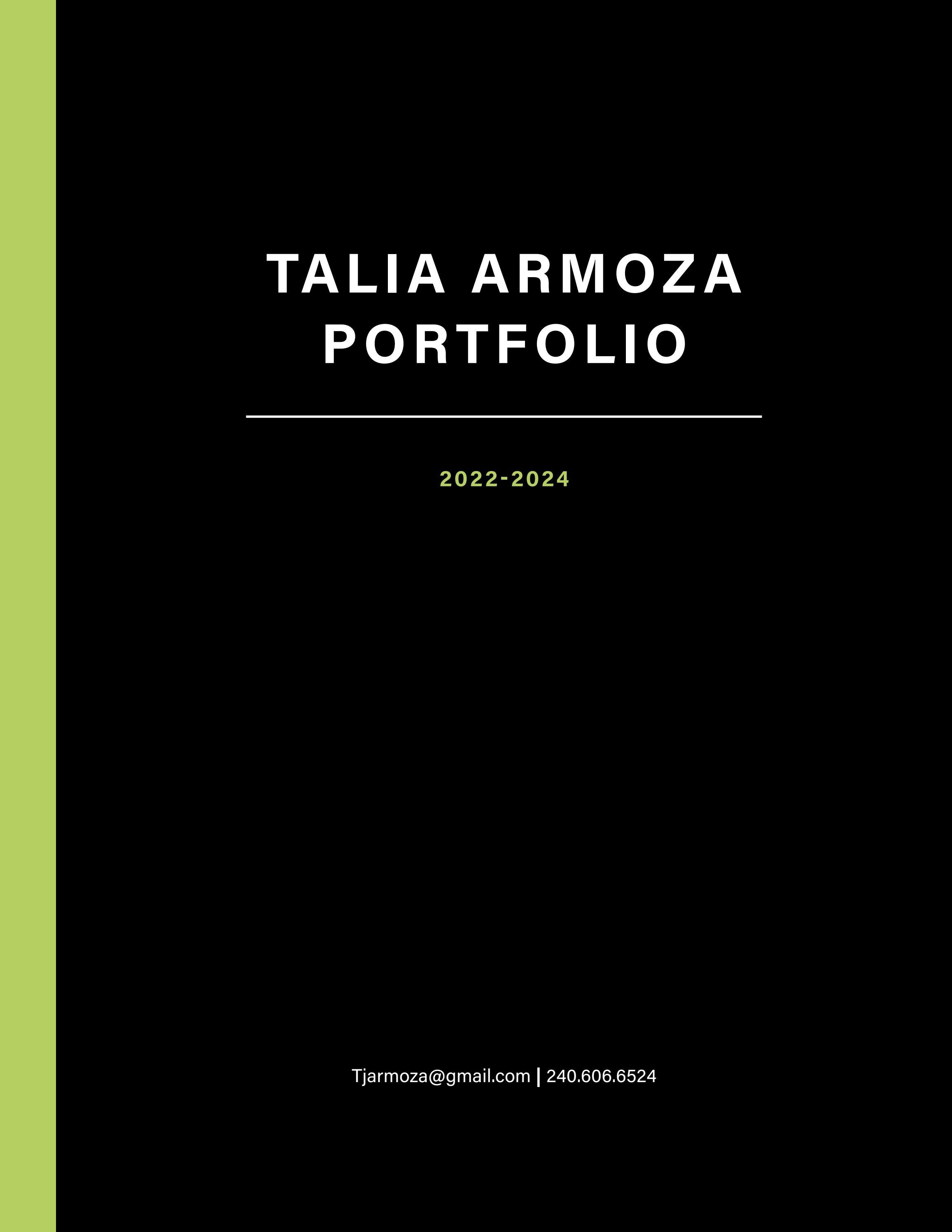 Talia Armoza Portfolio by Talia Armoza - Issuu
