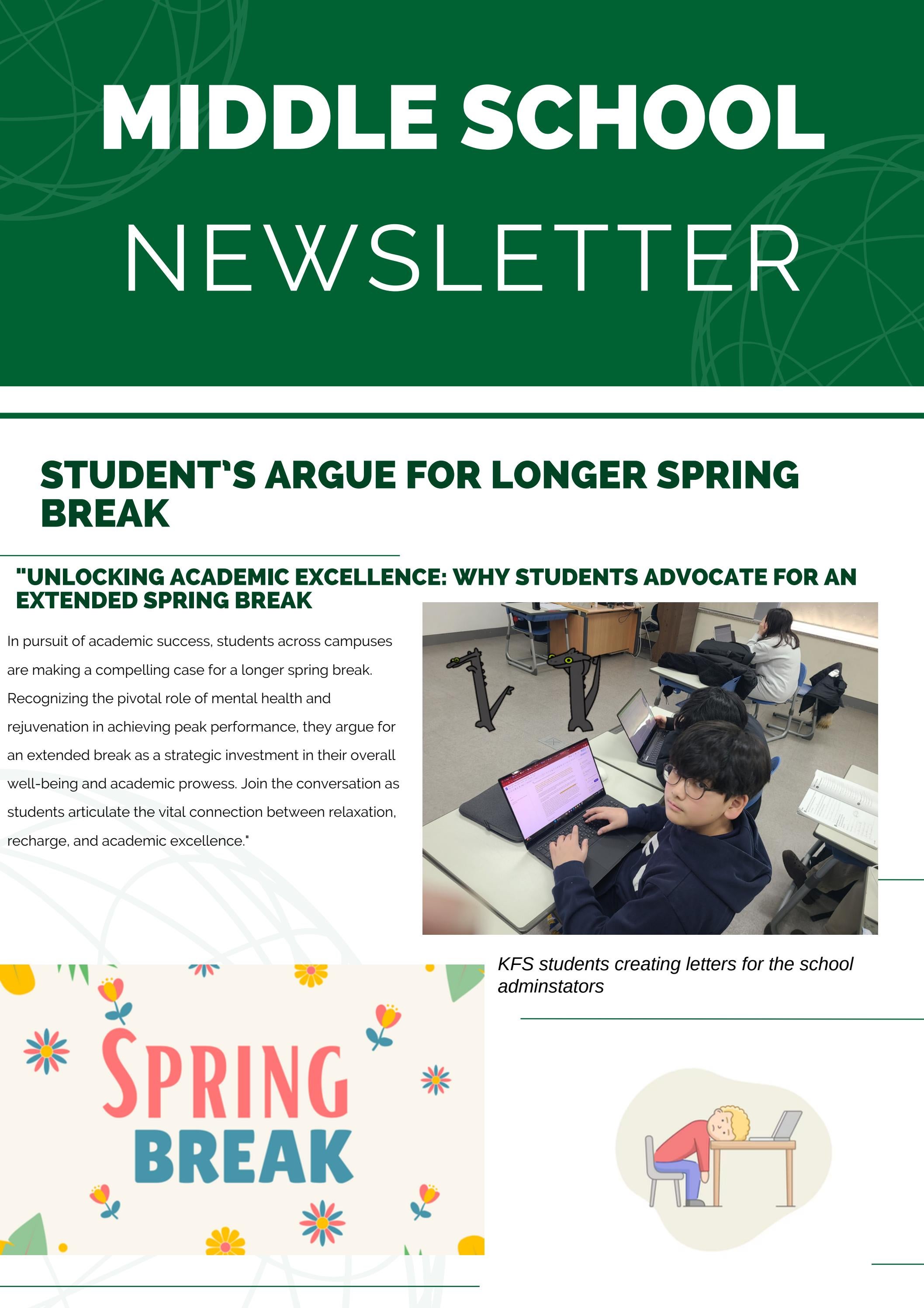MS Student Newsletter by Kevin Holley - Issuu