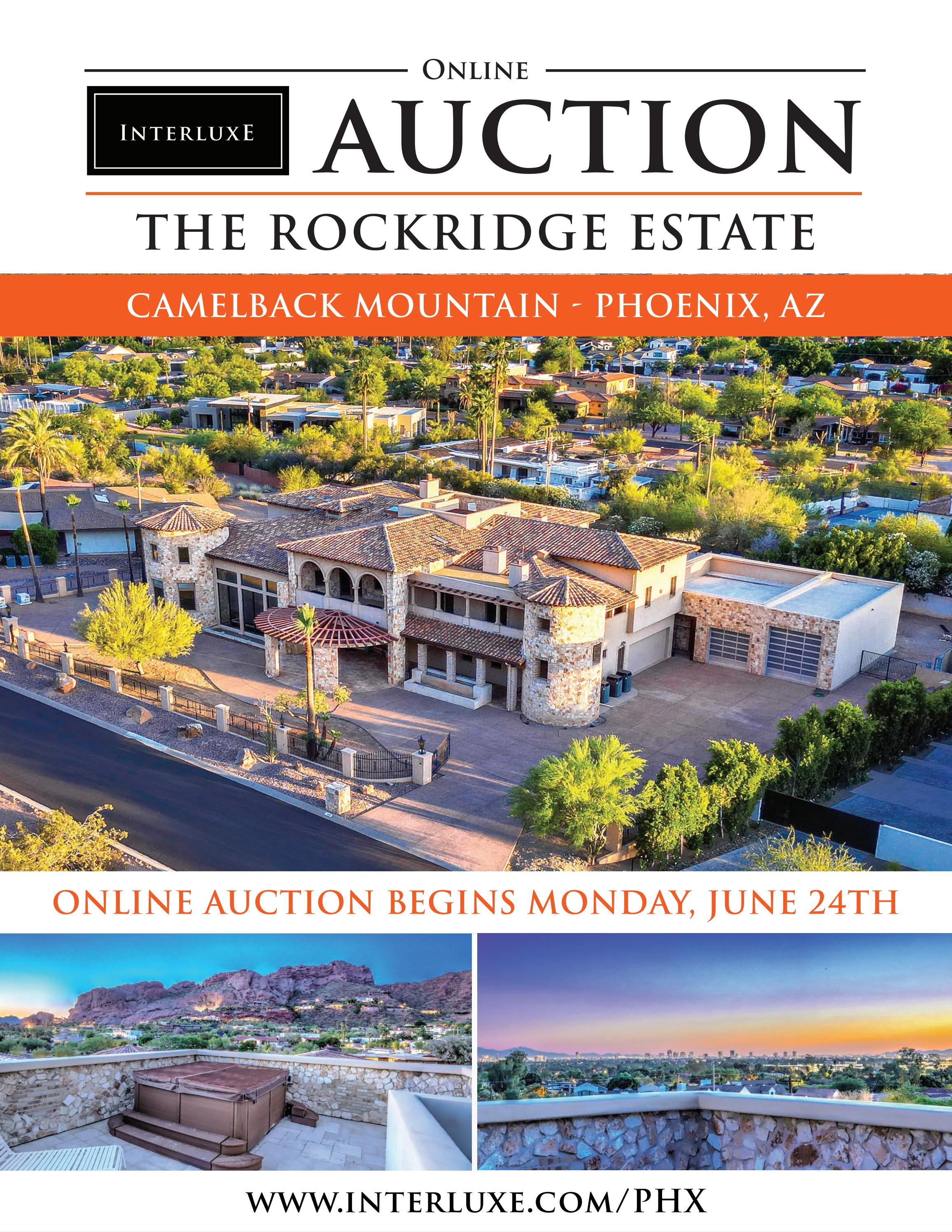 ONLINE AUCTION - The Rockridge Estate - Phoenix, AZ by Interluxe - Issuu