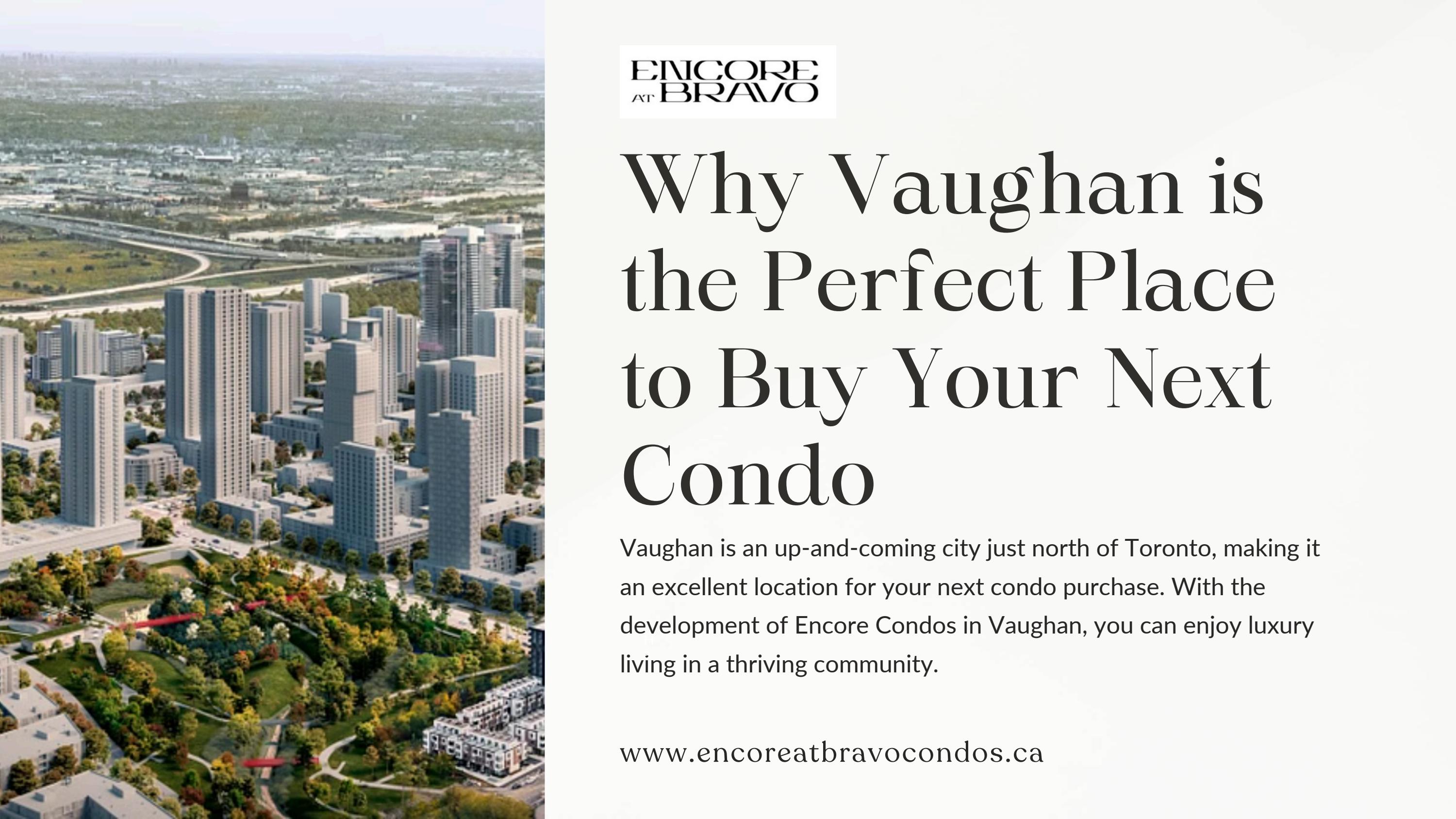 Encore Condos Vaughan: Modern Comfort in a Prime Location by Encore at ...