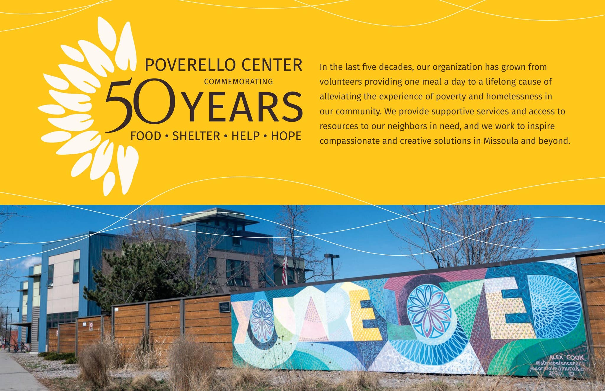 Poverello Center — Commemorating 50 Years by Kyle McGowan - Issuu