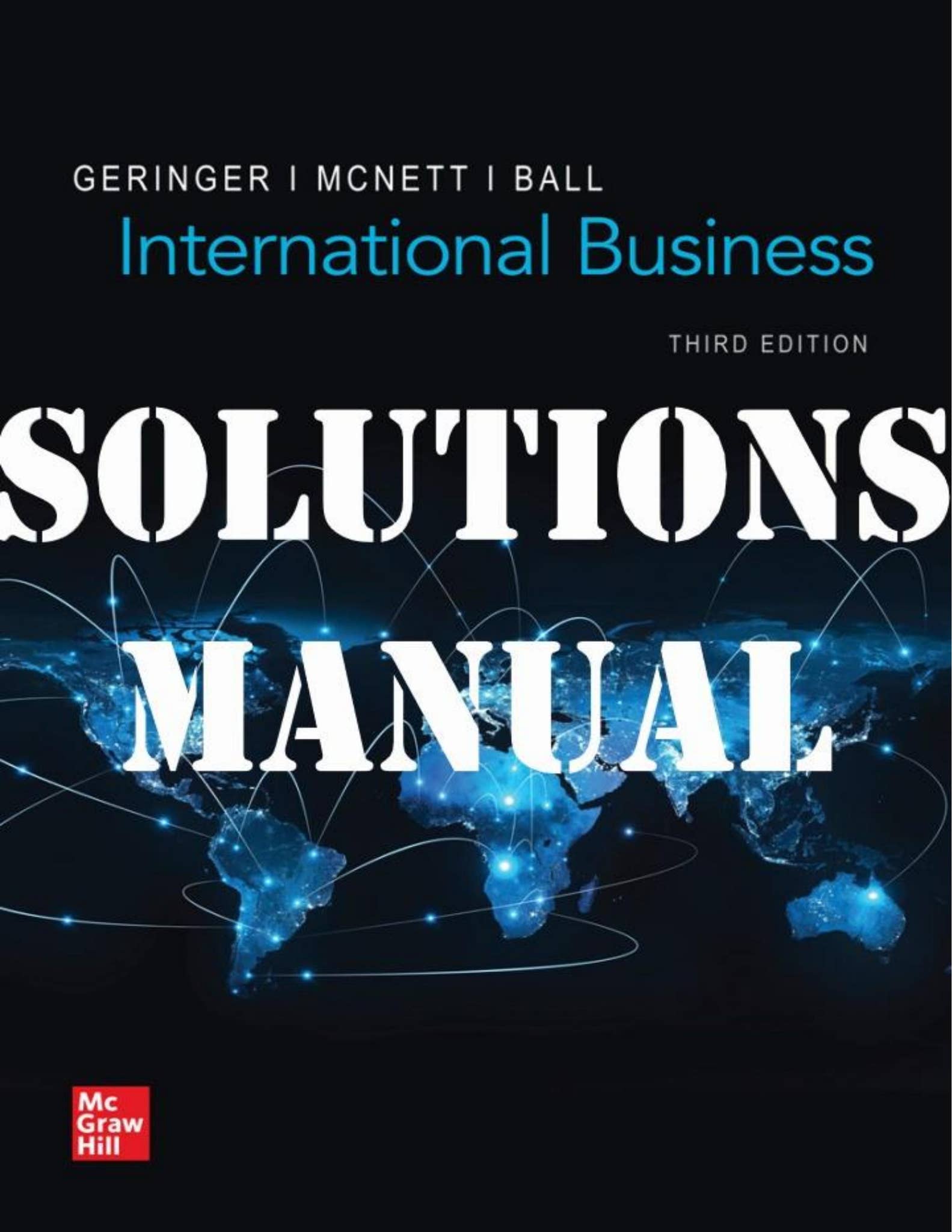 International Business, 3rd Edition by Michael Geringer, Jeanne ...