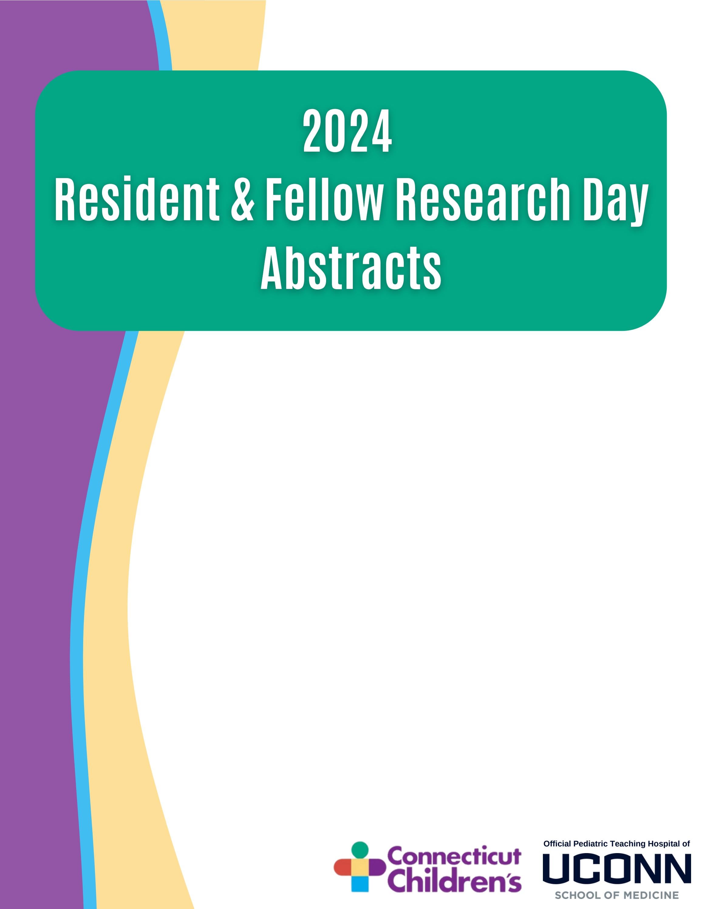 Pediatric Resident/Fellow Research Day Abstracts by CCAcademicAffairs ...
