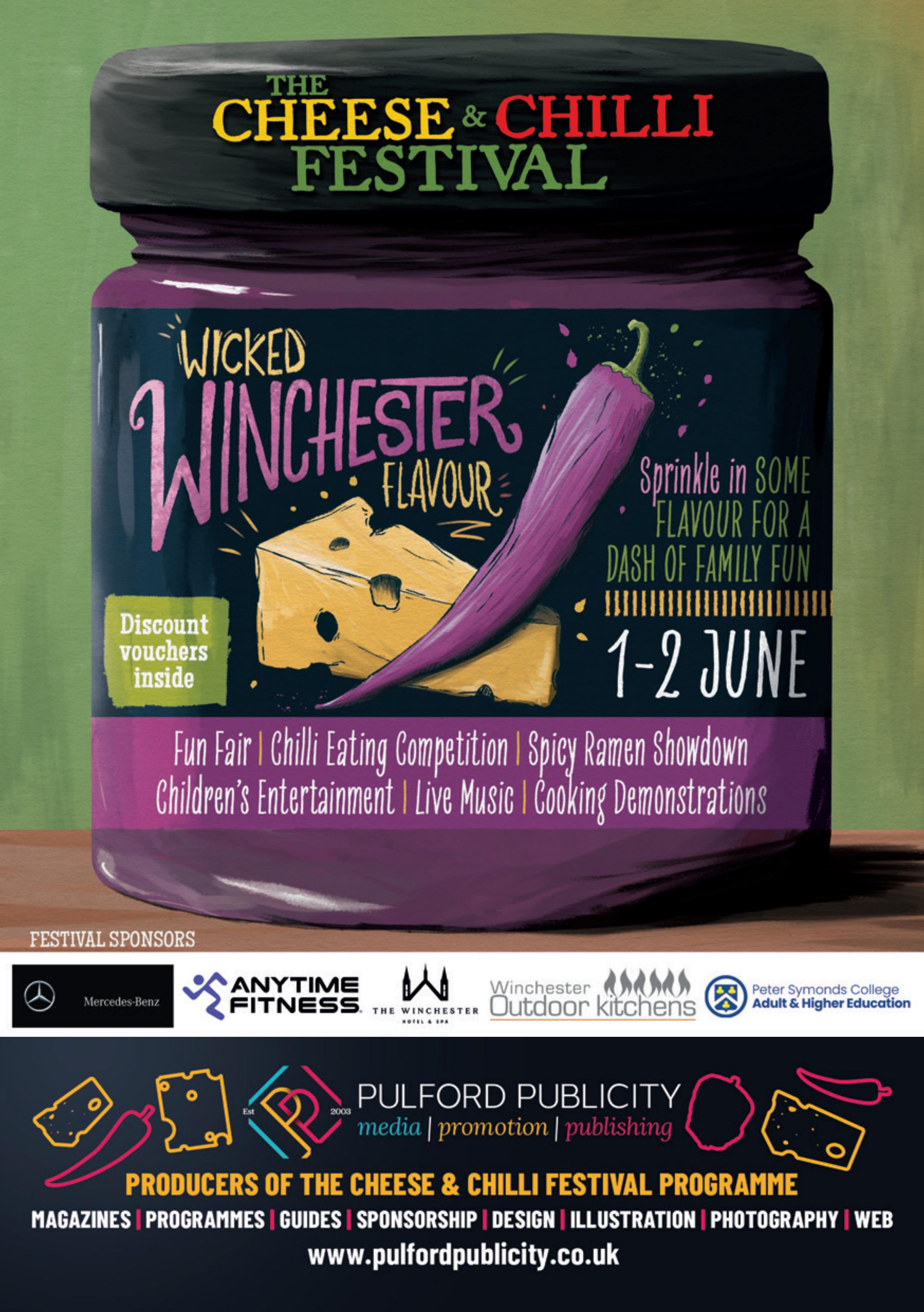 Winchester Cheese & Chilli Festival 2024 by Dorset View - Issuu