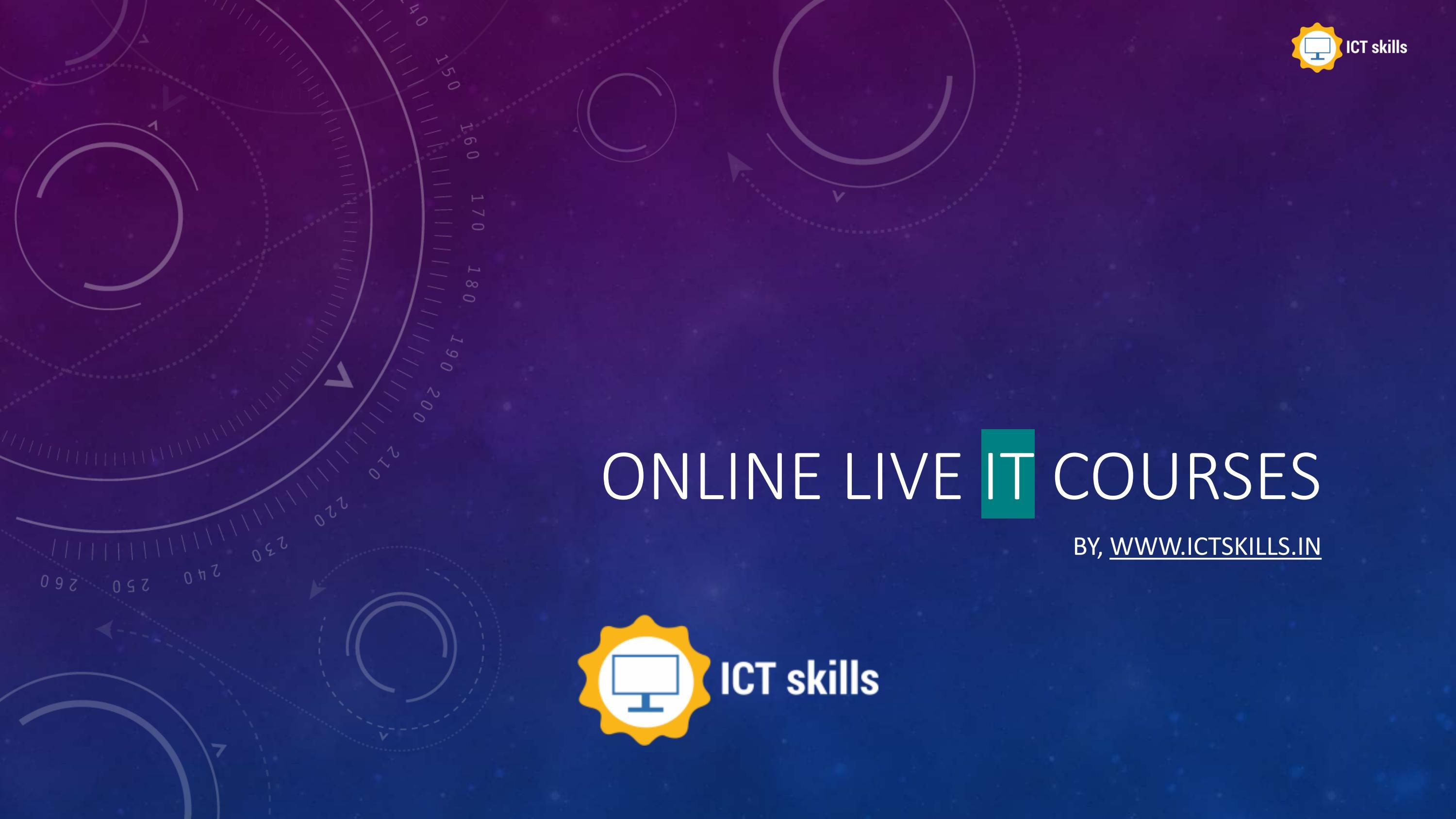 Online live it courses in india by ICT Skills by ict skills - Issuu