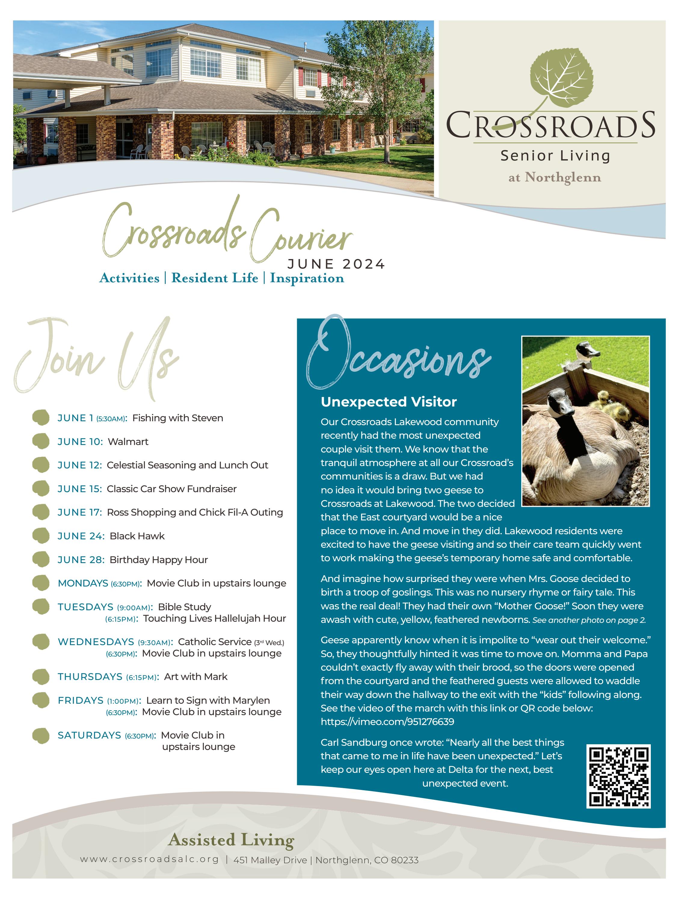Crossroads Courier - Northglenn - June 2024 by Crossroads - Issuu