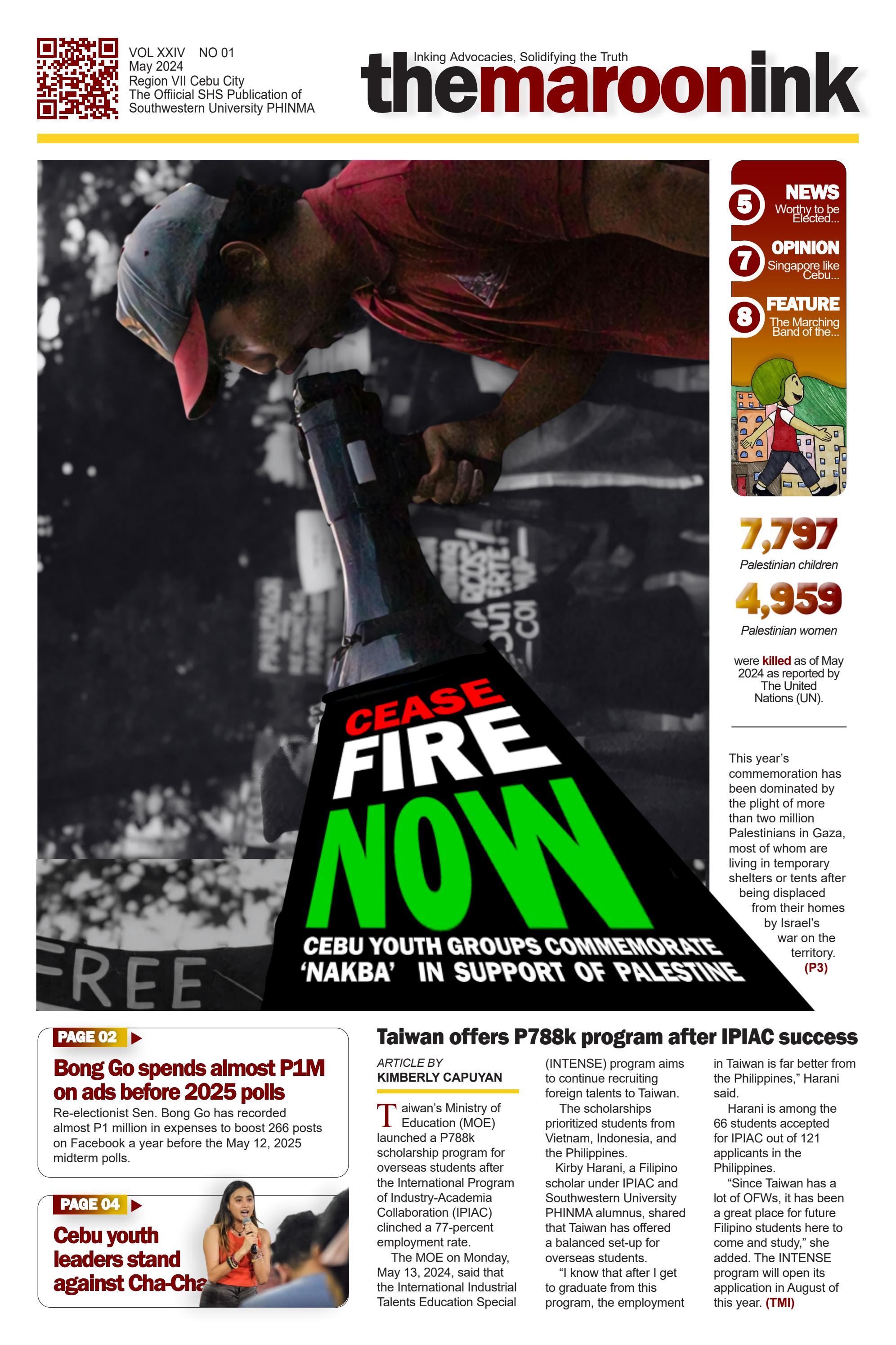 The Maroon Ink School Paper 2024 by The Maroon Ink | Ang Tintang Marun ...