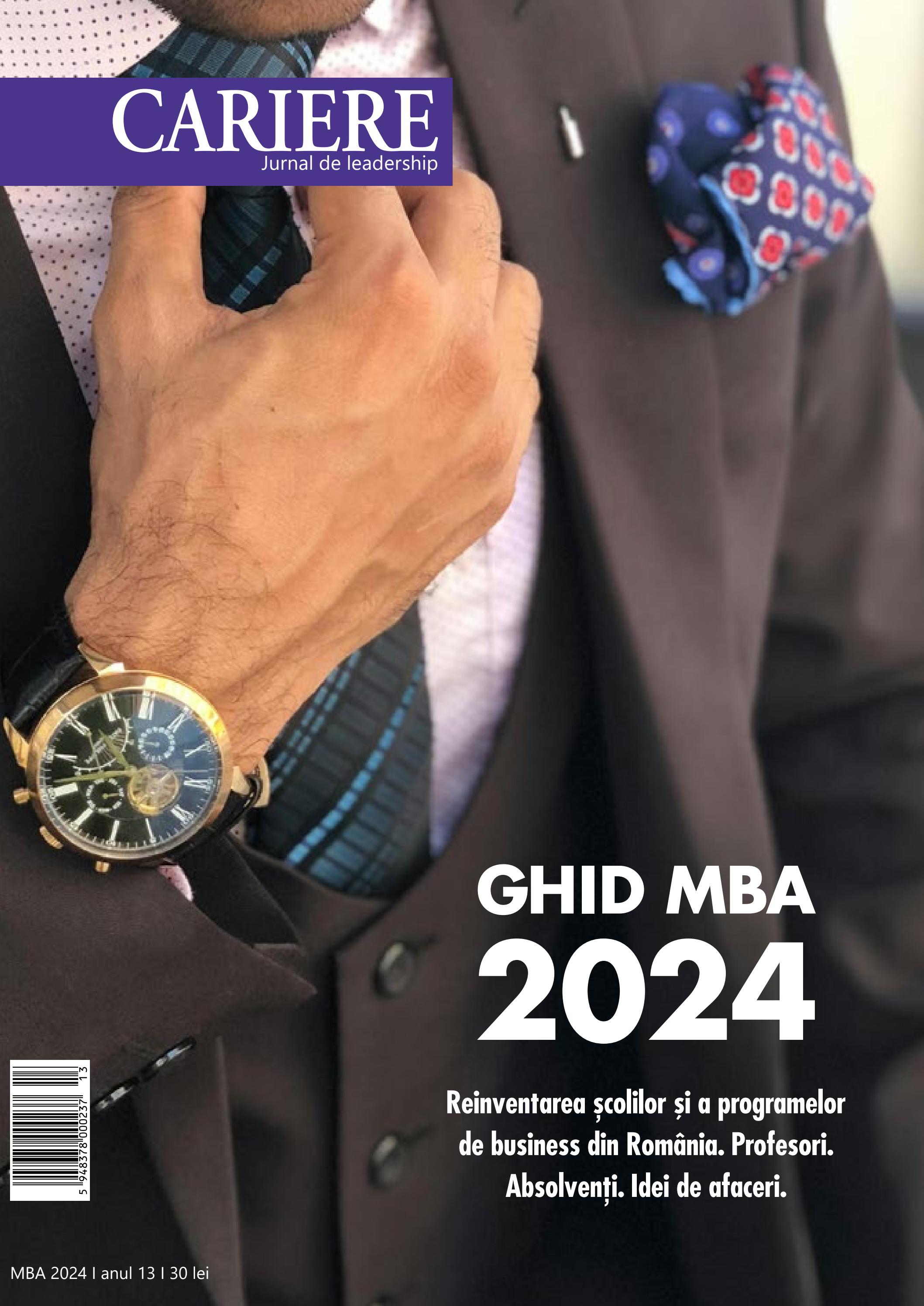 Ghid MBA 2024 - preview by Editura Cariere - Issuu