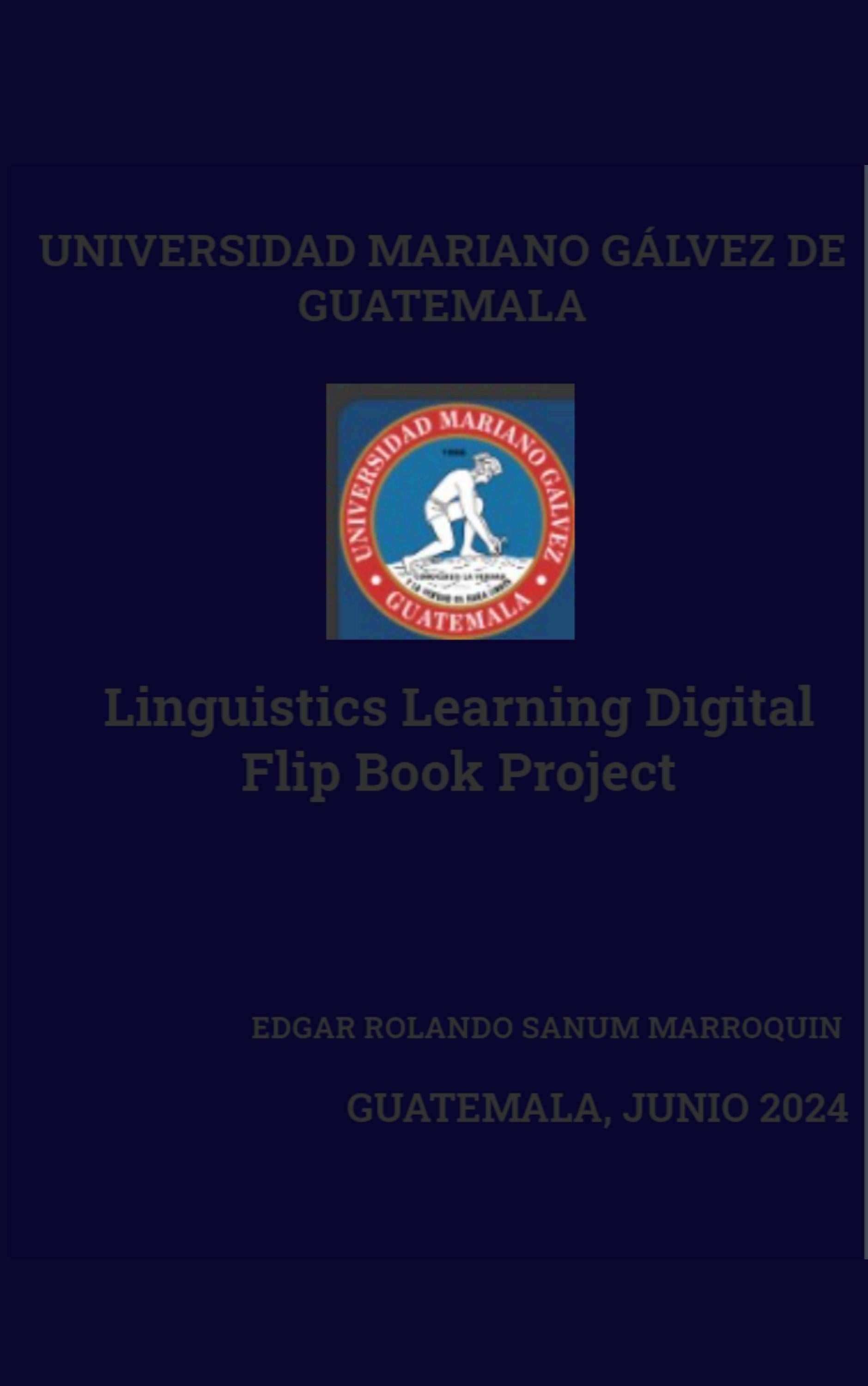 Linguistics Learning Digital Flip Book Project by EdmarGT - Issuu