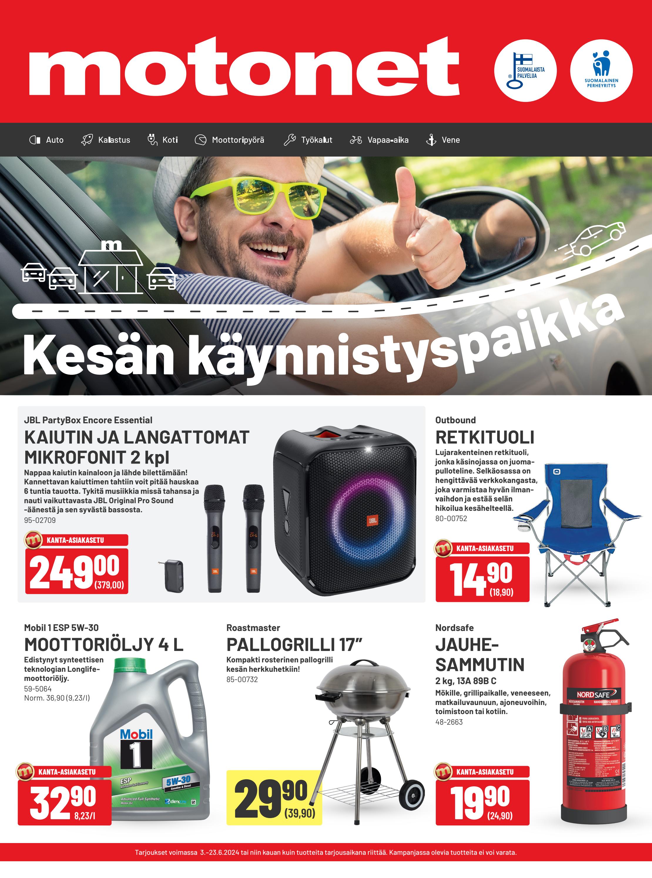 Motonet - Kesän käynnistyspaikka 3.-23.6.2024 by Motonet Oy - Issuu