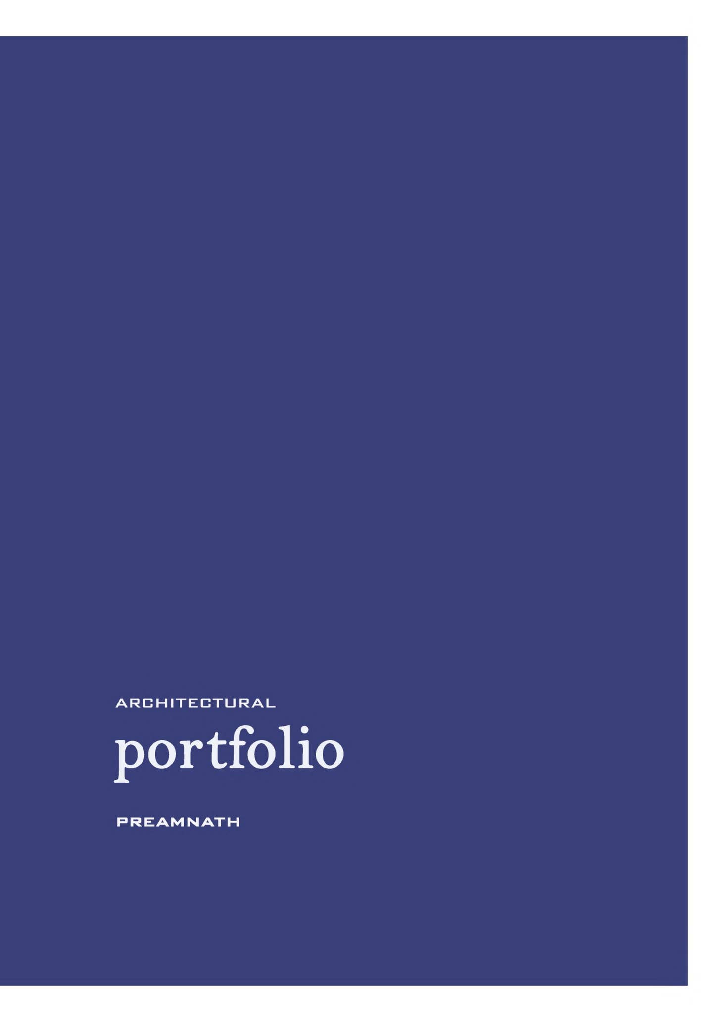 Preamnath's Portfolio by Pream Nath - Issuu