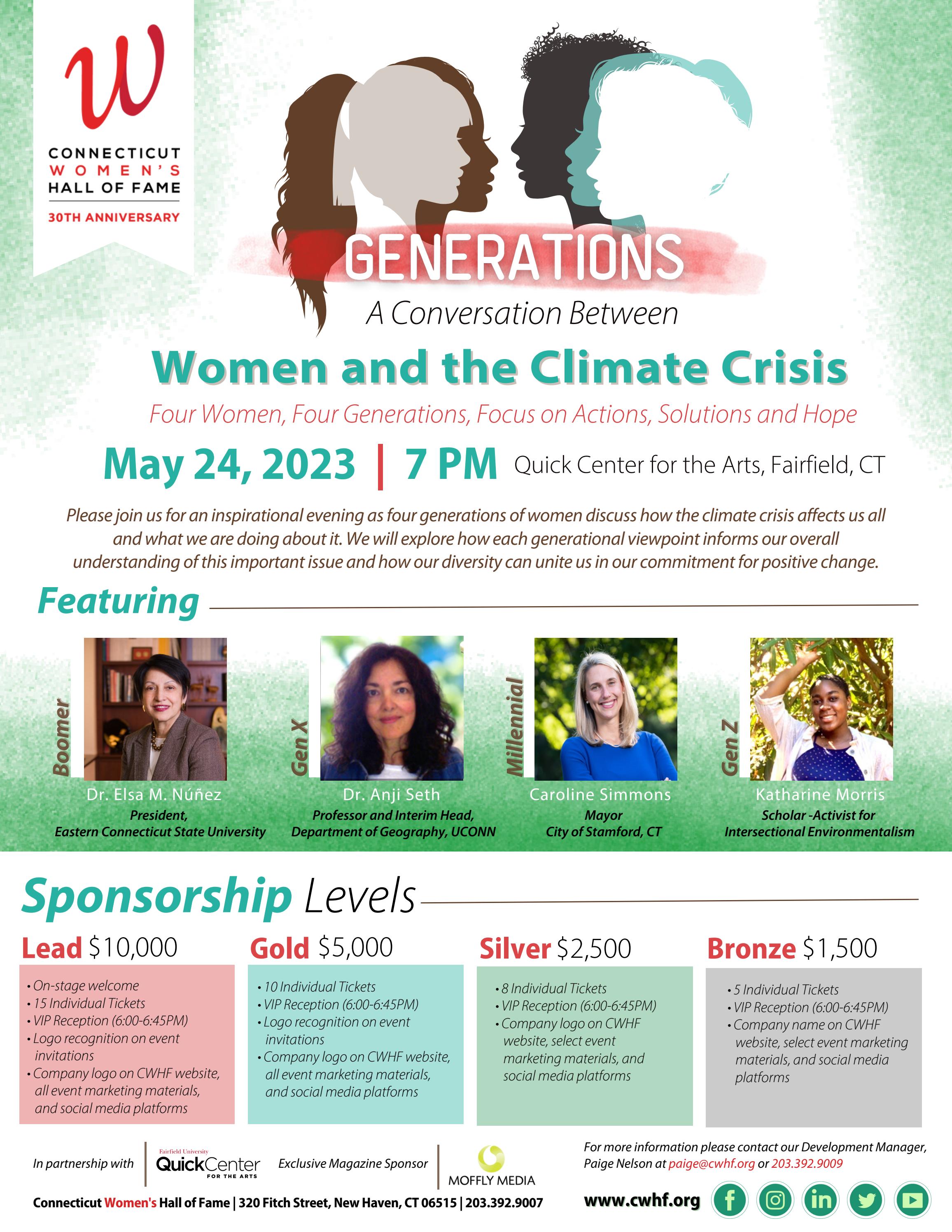2023 Generations Sponsorship Flyer by ctwomen - Issuu