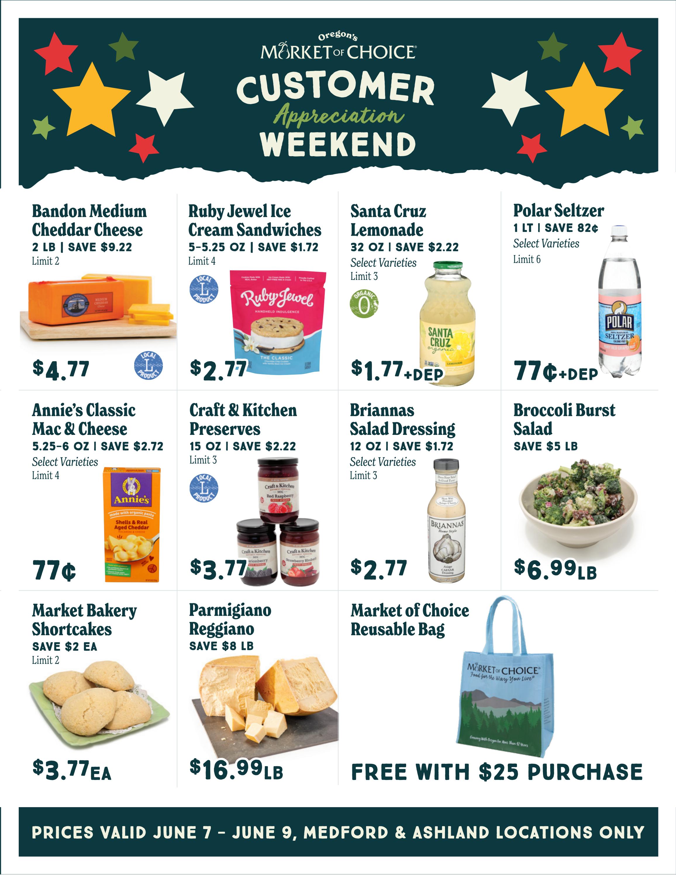 Customer Appreciation Weekend: June 7-9, 2024 by MarketofChoice - Issuu