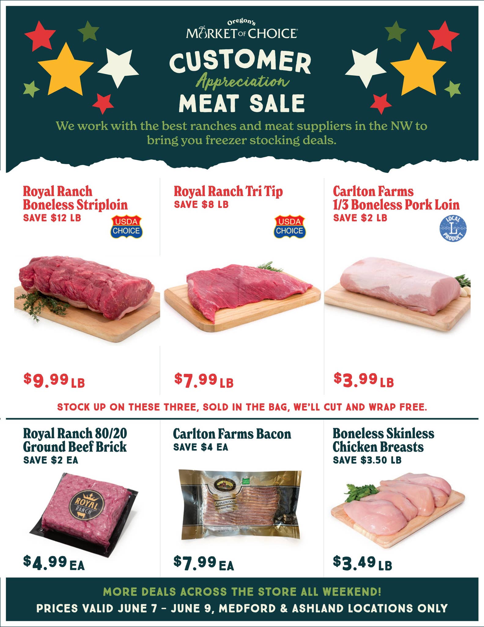 Customer Appreciation Weekend - Meat Sale: June 7-9, 2024 by ...