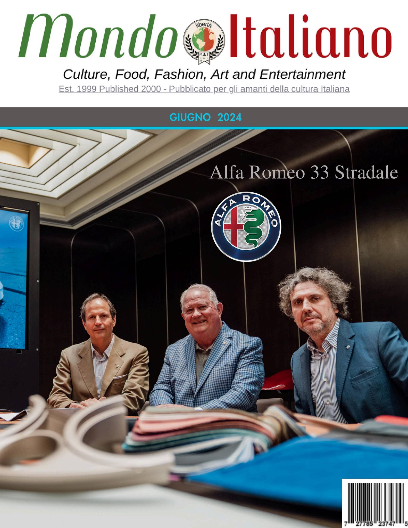 Mondo Italiano Magazine - Giugno 2024 Alfa Romeo by Luxury Chamber ...