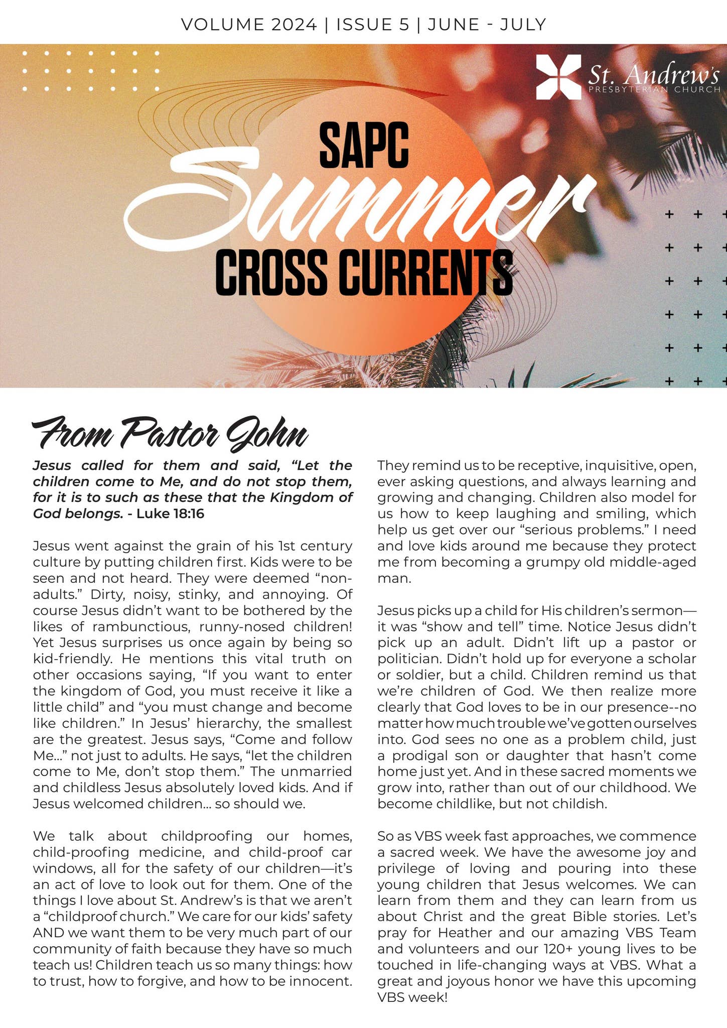Summer 2024 Cross Currents by sapctucson - Issuu