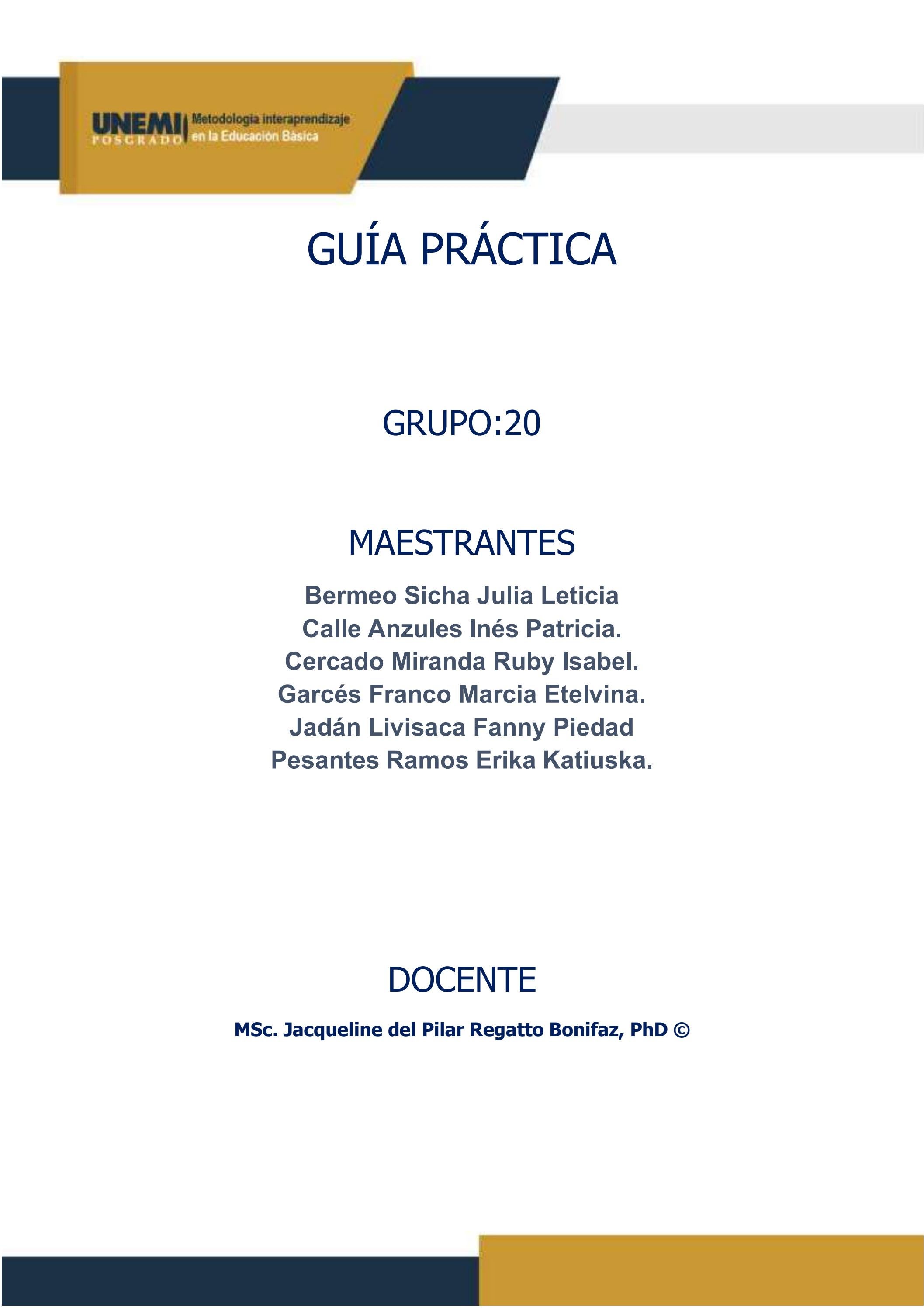 Guía Practica by Marcia Etelvina Garcés Franco - Issuu