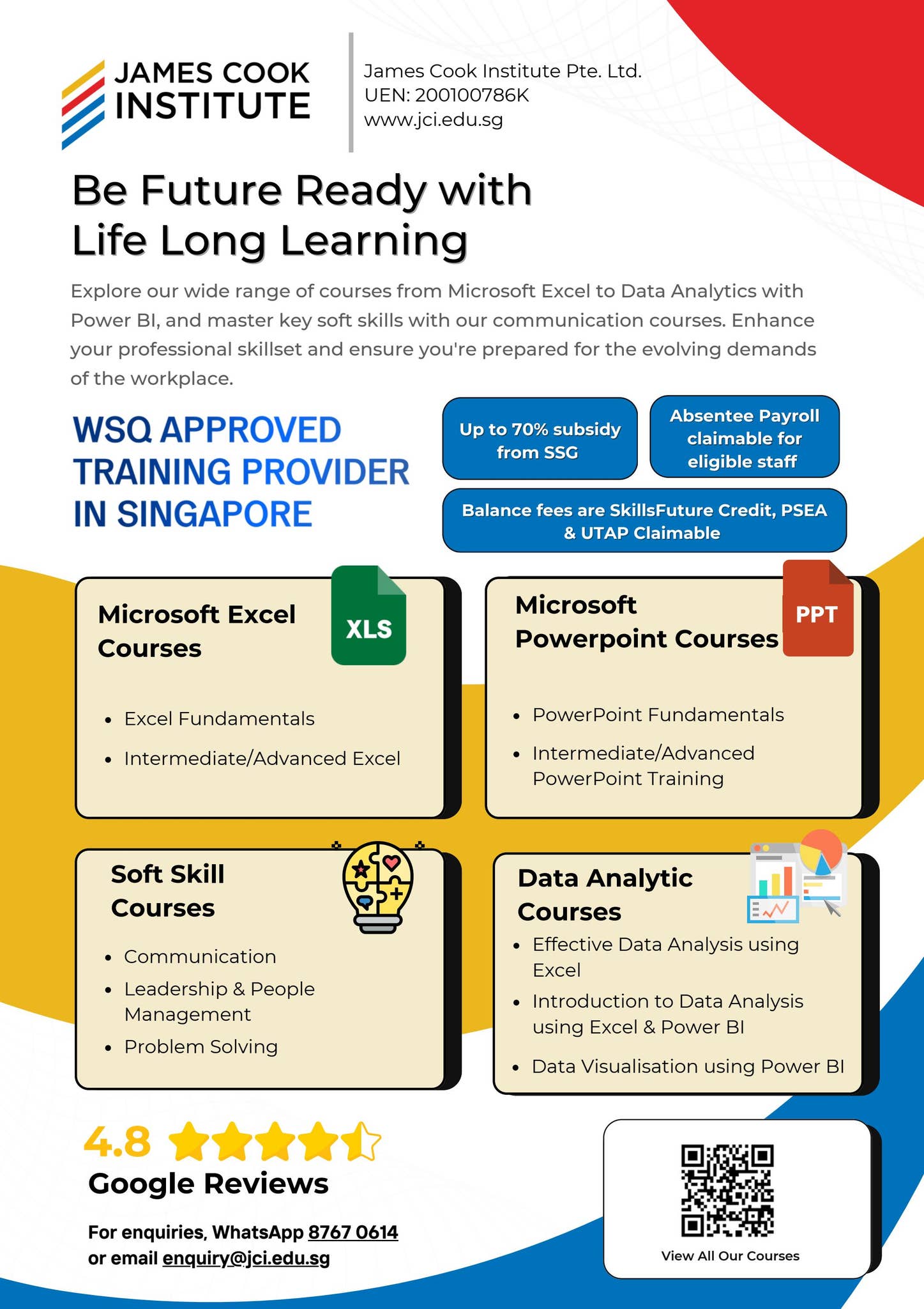 James Cook Institute Brochure by Clara - Issuu