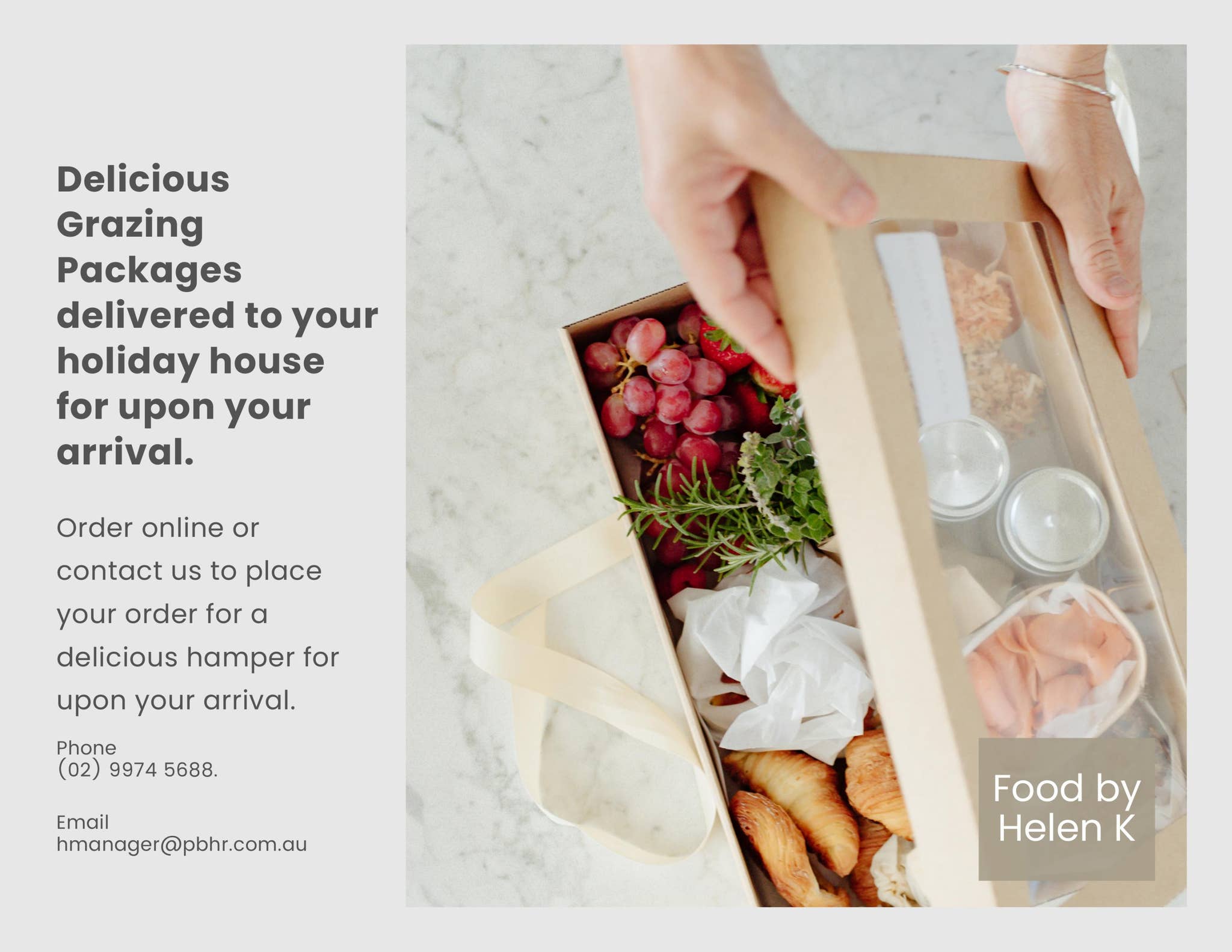 Food Packages by Palm Beach Holiday Rentals by Pbhr2108 - Issuu