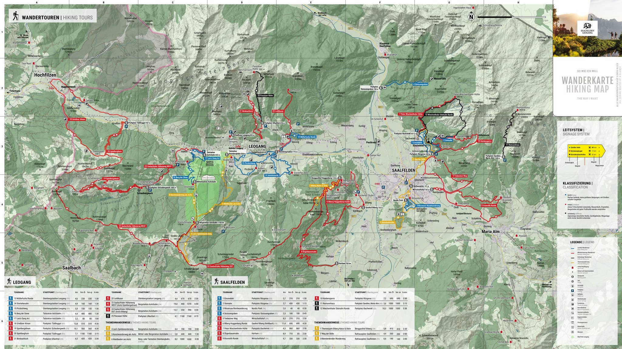 Wanderkarte Leogang 24 by Arbeitsplatz 1 - Issuu