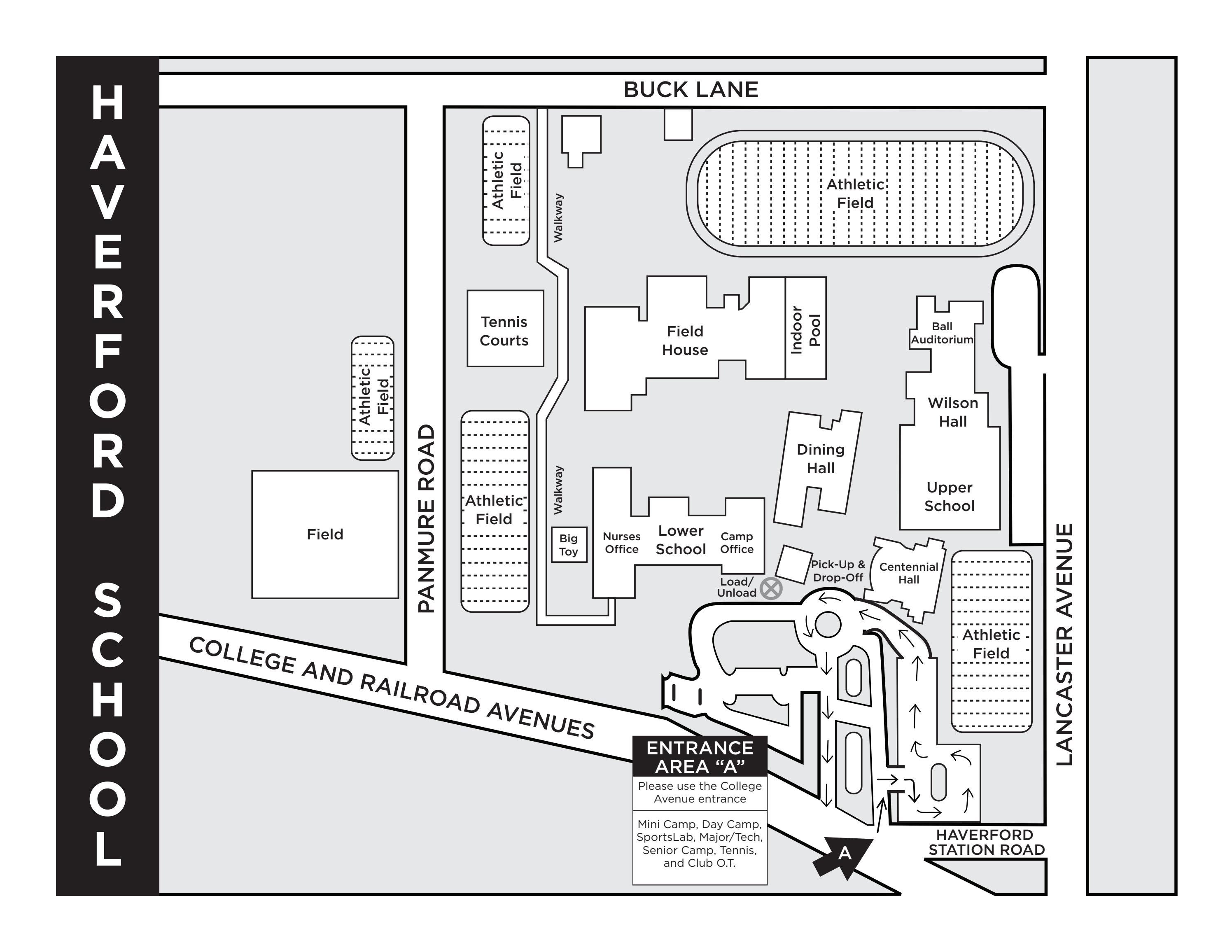 ESF Camps - Haverford - Camp Map 2024 by ESF - Issuu