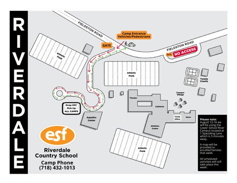 ESF Camps - Riverdale Country School - Camp Map 2024 by ESF - Issuu