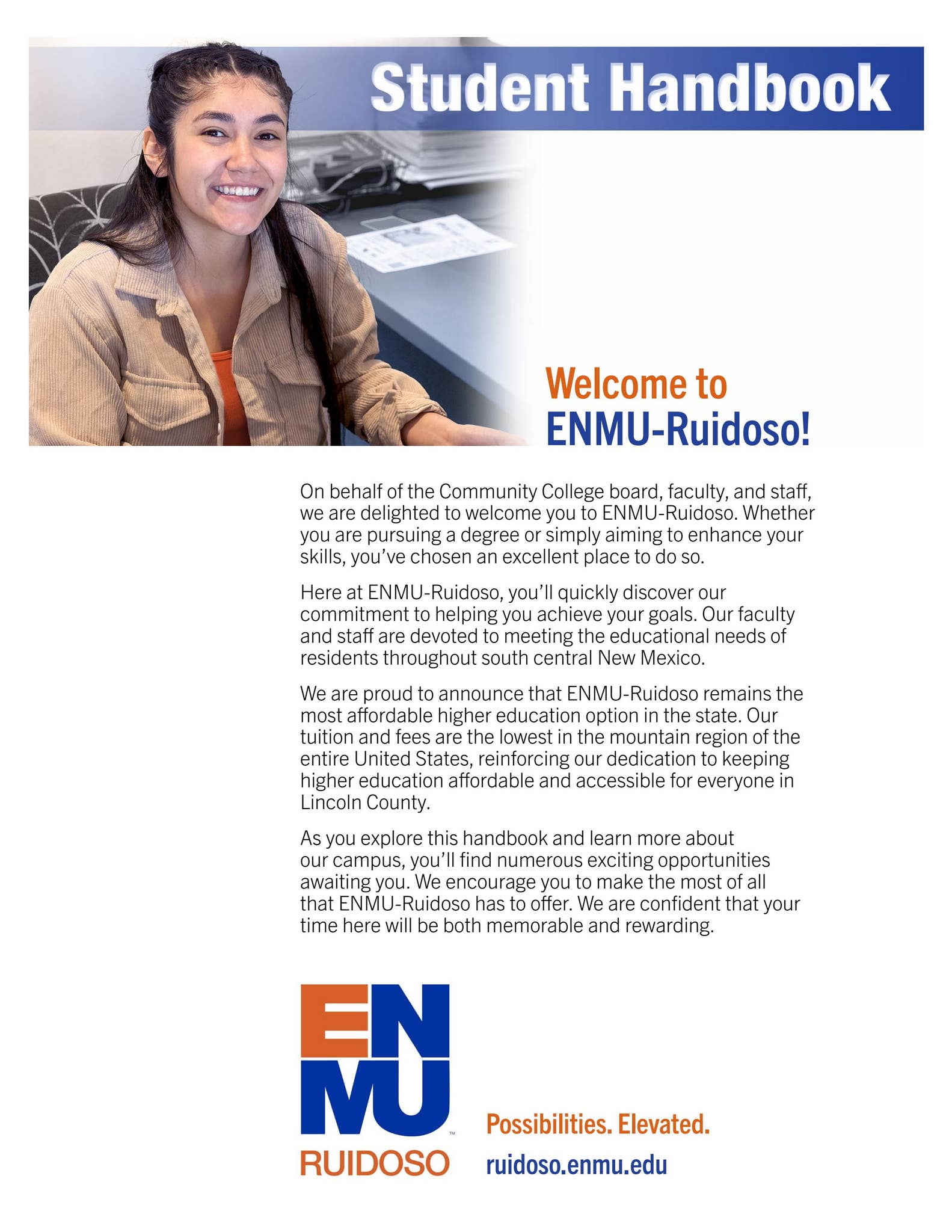 ENMU-Ruidoso Student Handbook by ENMU-Ruidoso - Issuu
